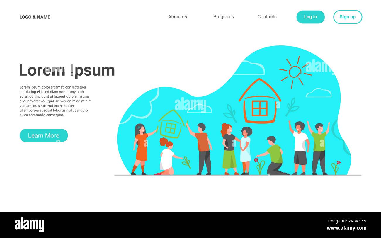 Children painting home Cut Out Stock Images & Pictures - Alamy