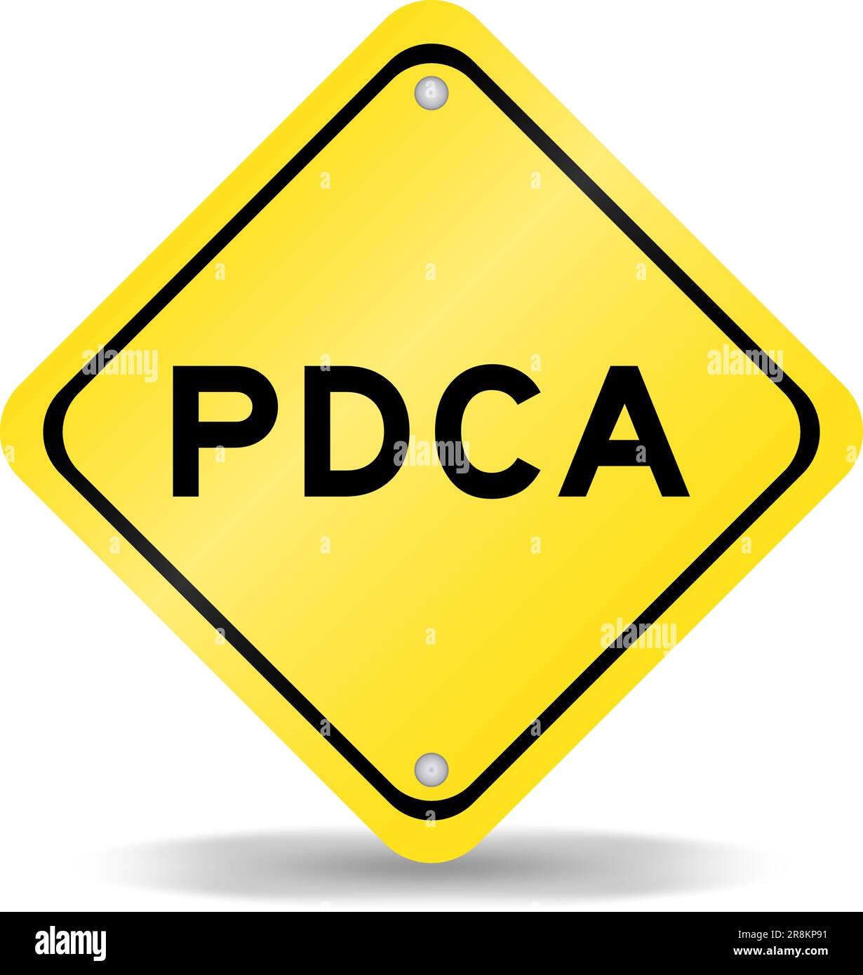 Pdca plan check action management Cut Out Stock Images & Pictures - Alamy