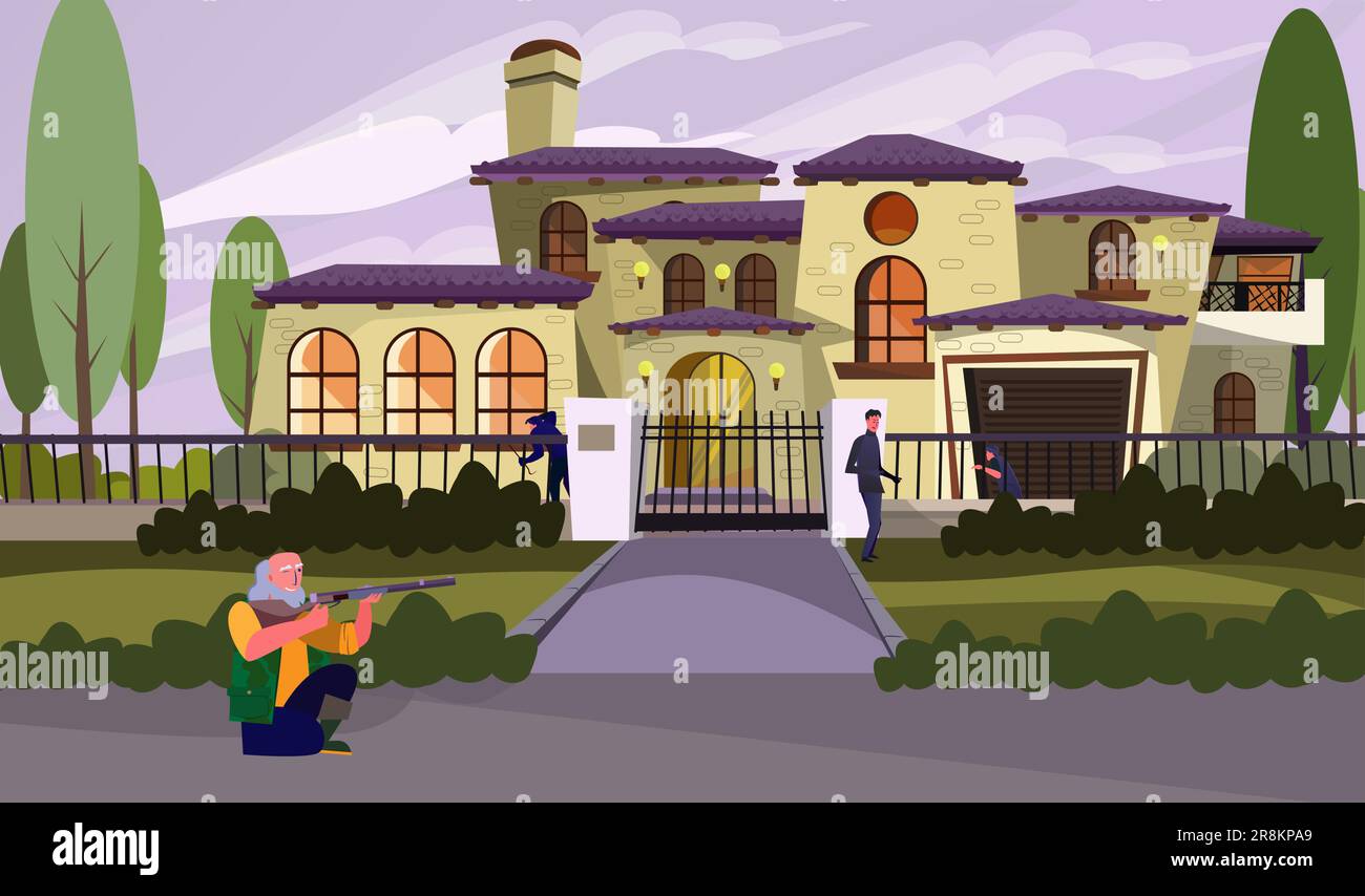 For hunter mansion Stock Vector Images - Alamy