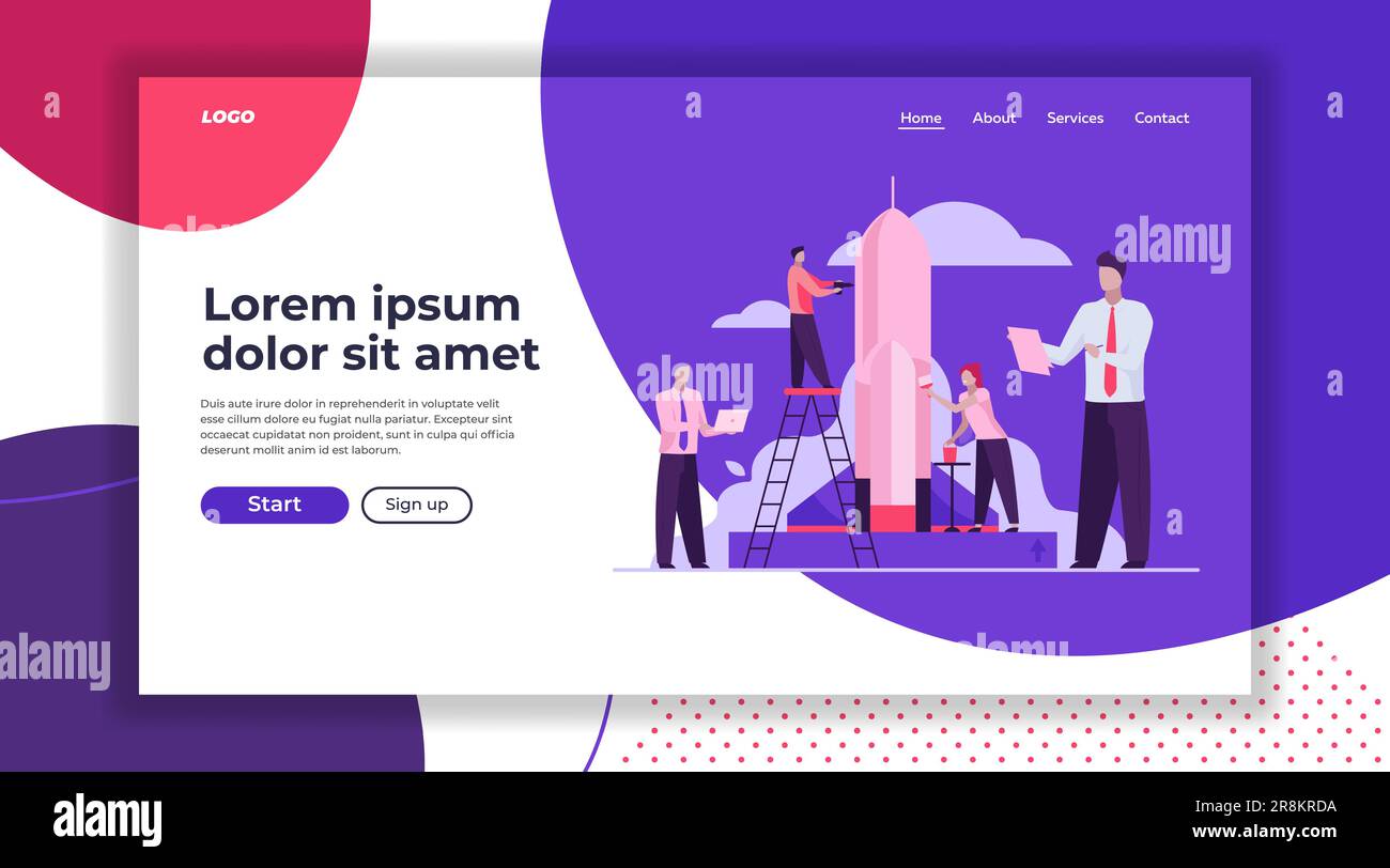 Abstract teamwork painting hi-res stock photography and images - Alamy