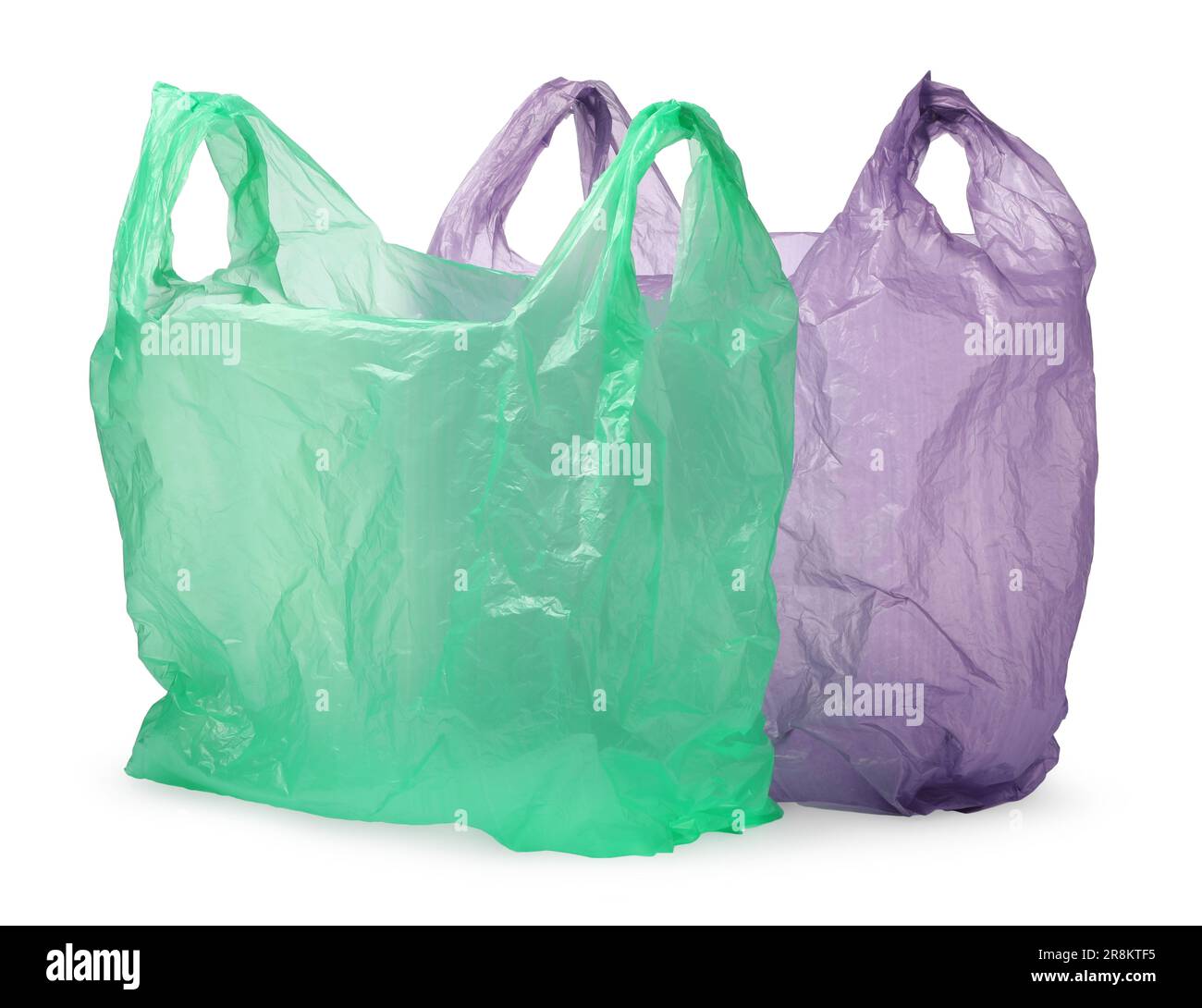 Plastic grocery bags environment Cut Out Stock Images & Pictures - Alamy