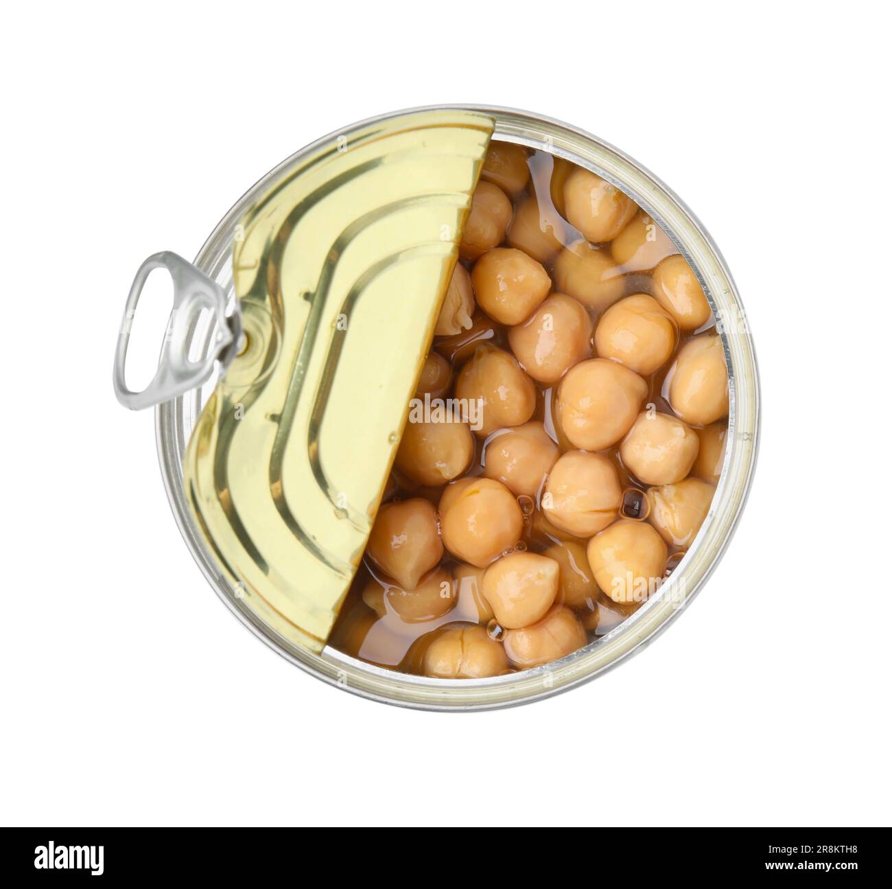 Chickpeas can open hi-res stock photography and images - Alamy