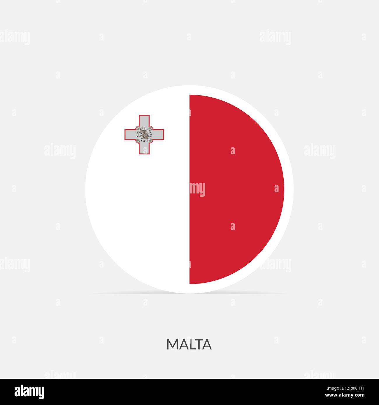 National flag of malta Stock Vector Images - Alamy