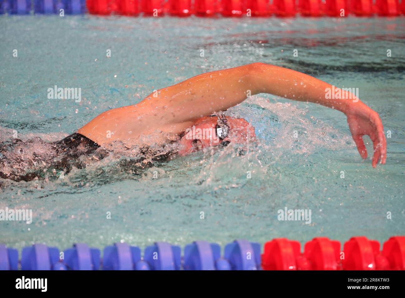Aurelie Muller Final 1500 M freestyle during the French Elite Swimming ...