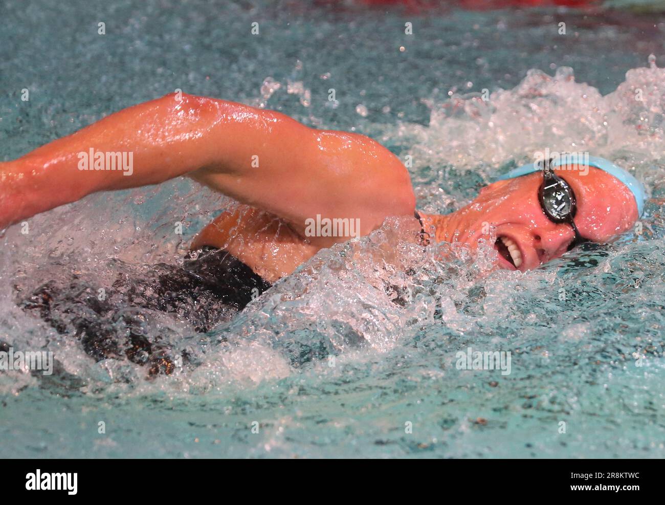 Aurelie Muller Final 1500 M freestyle during the French Elite Swimming ...