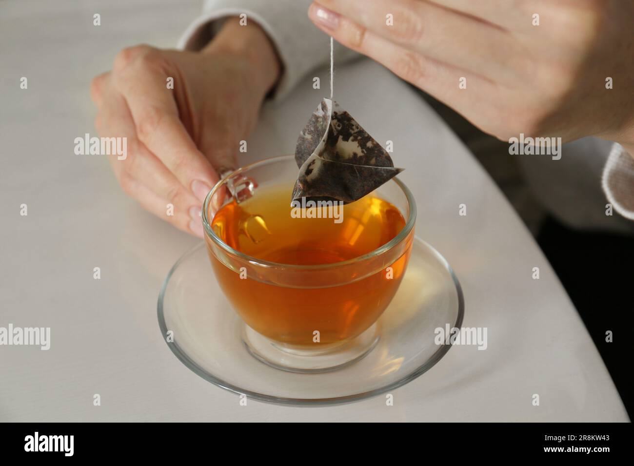 Taking tea hi-res stock photography and images - Alamy