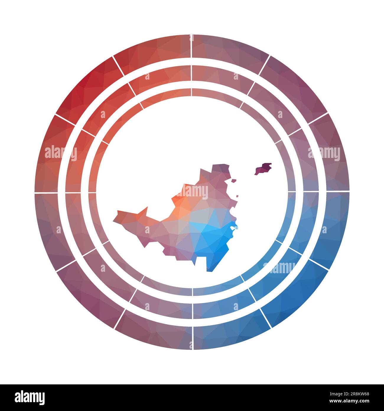 St martin map Stock Vector Images - Alamy