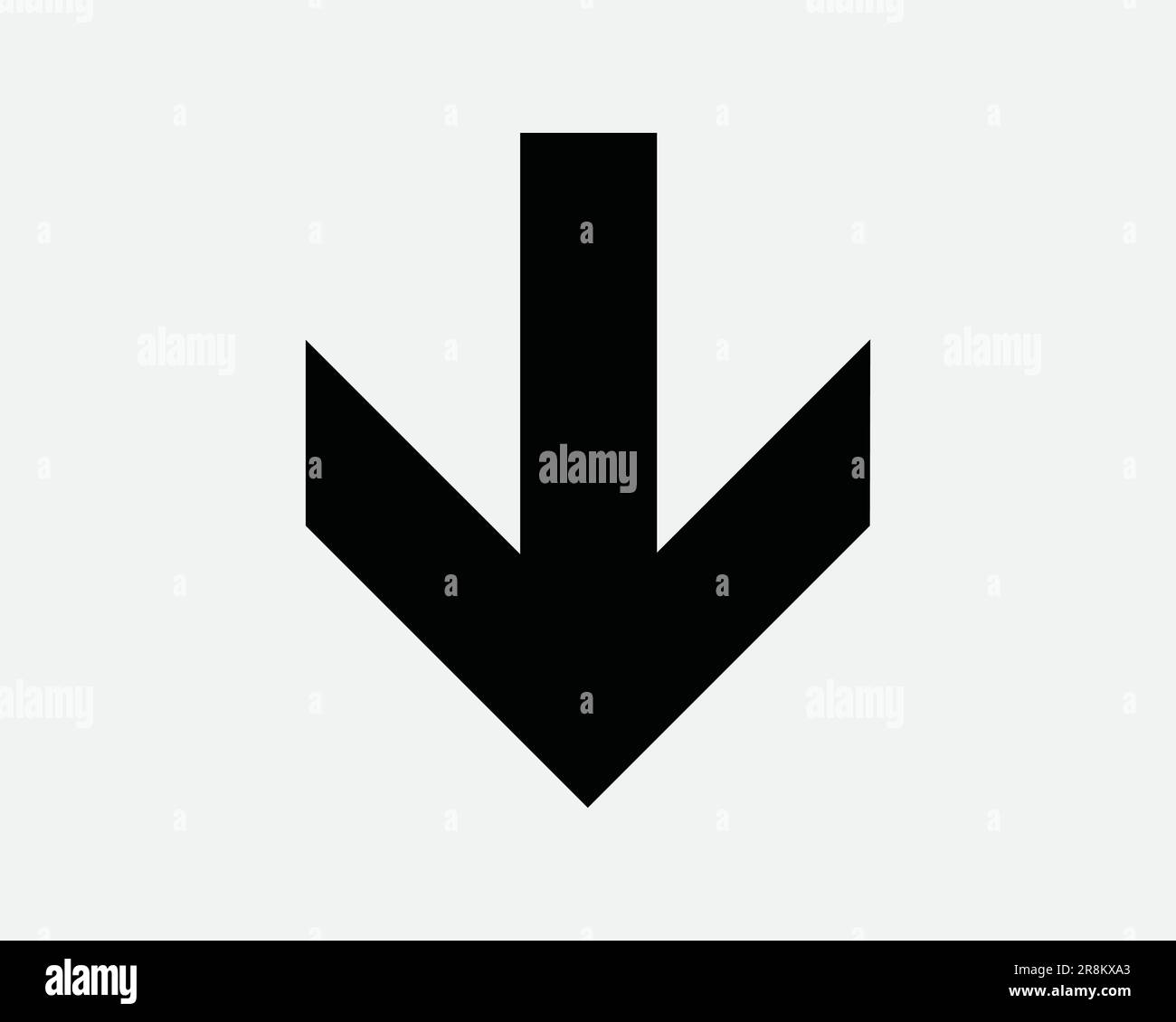 Graphic down Stock Vector Images - Alamy