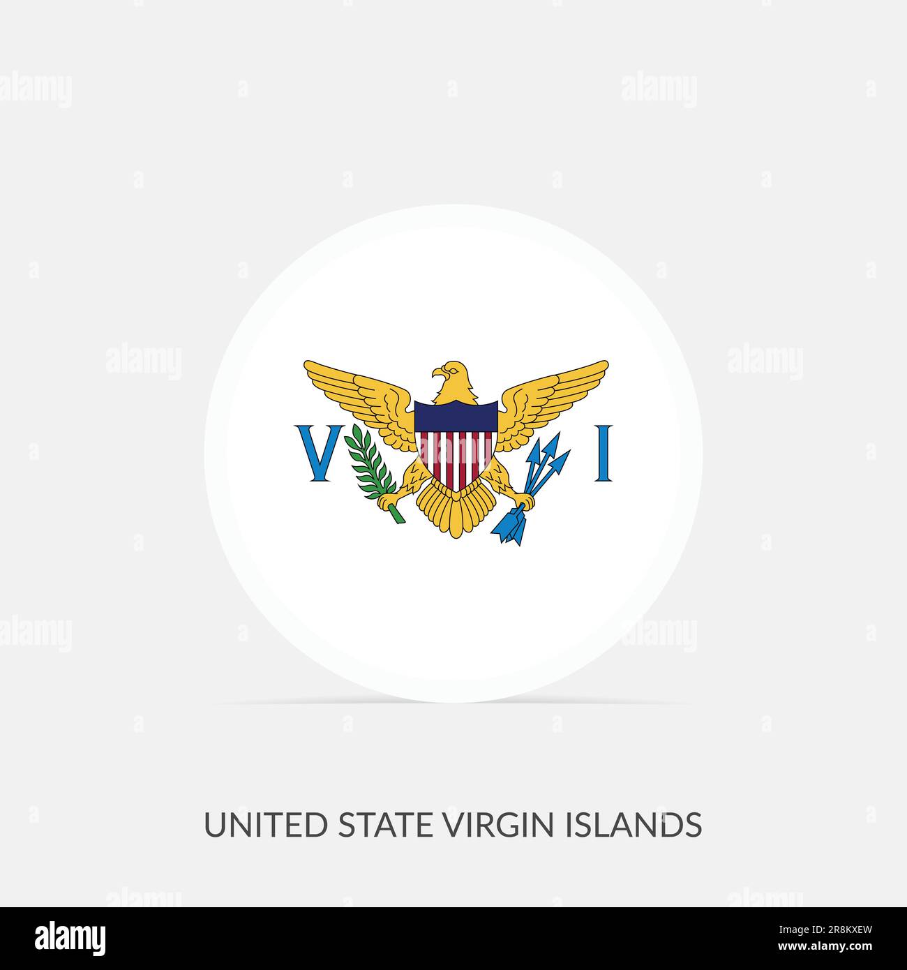 Flag of united states virgin islands hi-res stock photography and ...
