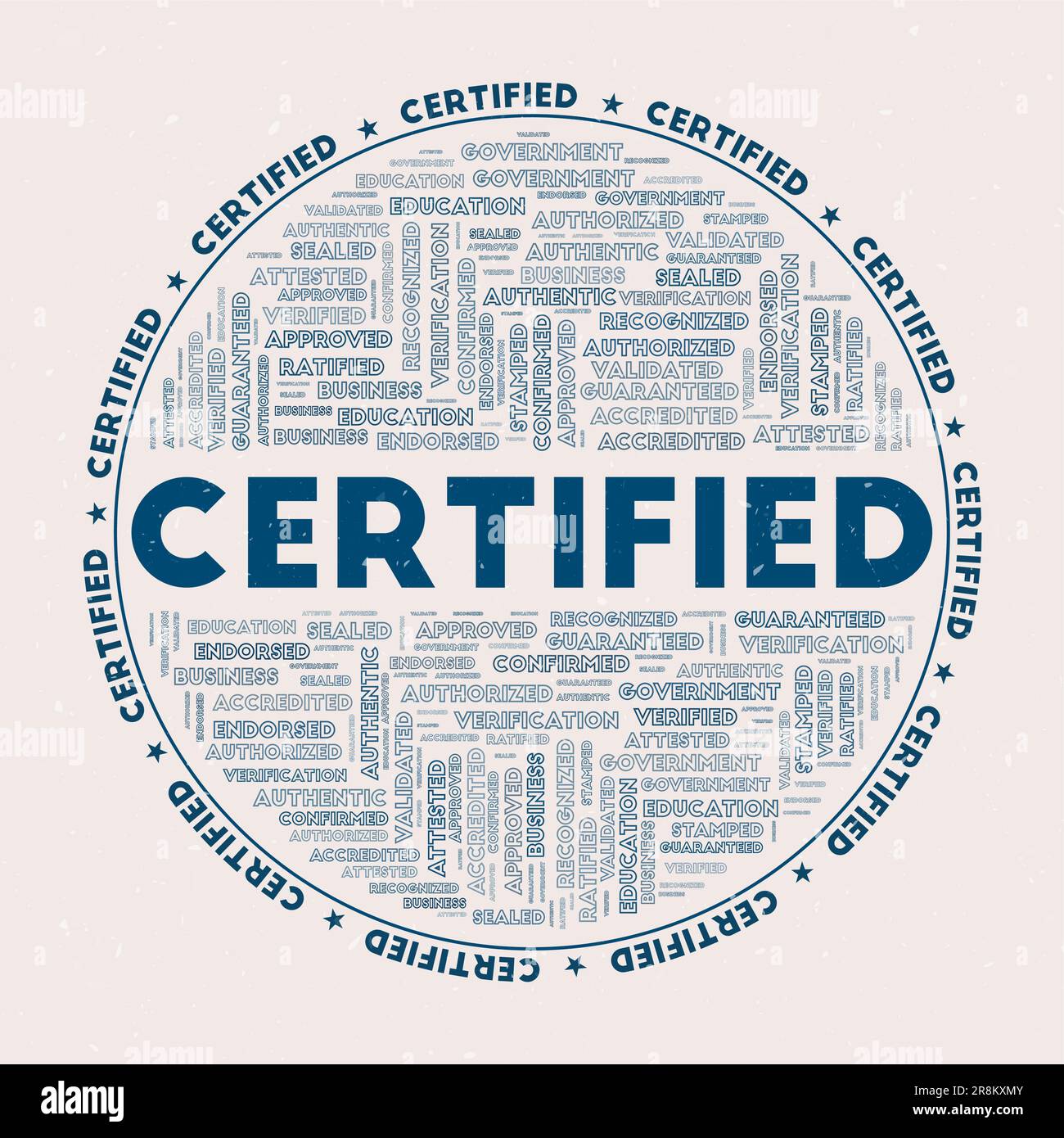 Attested text Stock Vector Images - Alamy