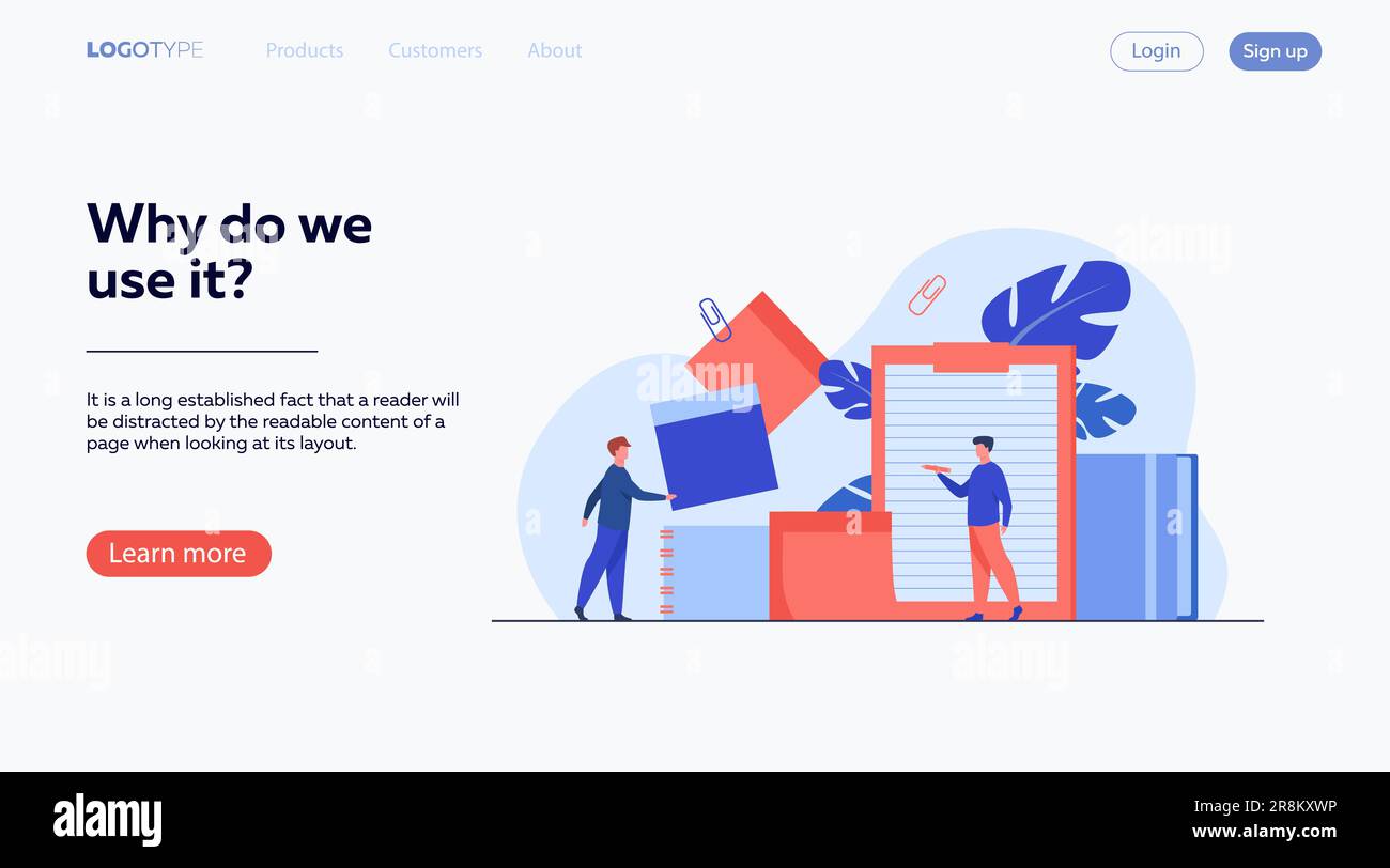 Man taking notes on Stock Vector Images - Alamy