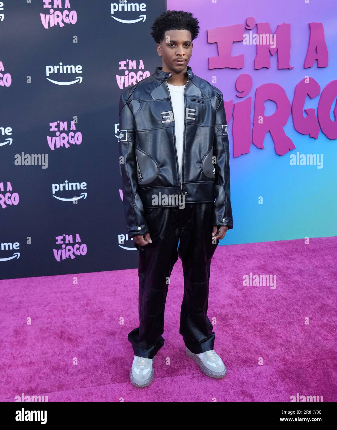 Los Angeles, USA. 21st June, 2023. Brett Gray arrives at the Prime Video's I'M A VIRGO Los ...