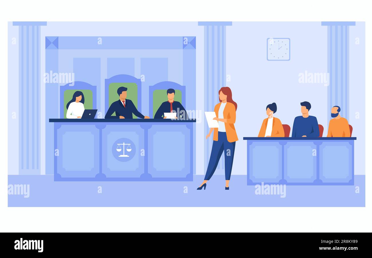 Order in court Stock Vector Images - Alamy