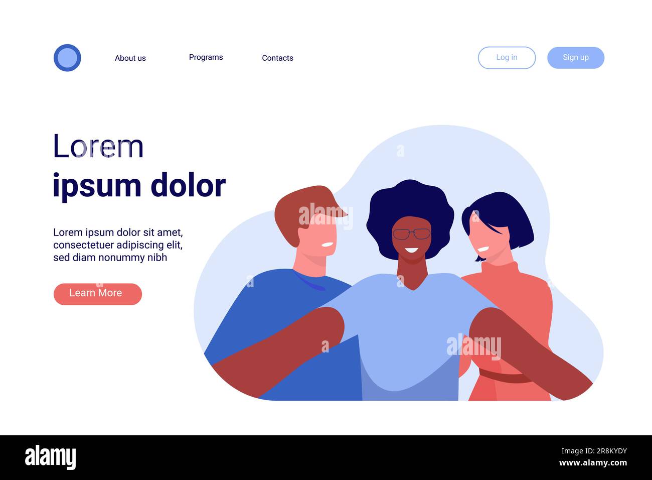 African american group photo Cut Out Stock Images & Pictures - Alamy