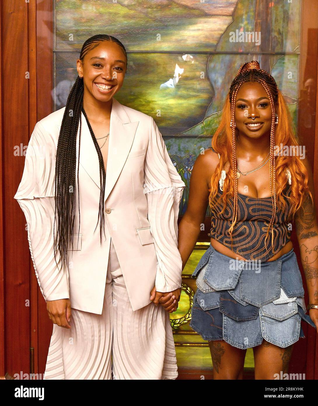 Oakland, USA. 21st June, 2023. Writer/Director Savanah Leaf and Actor ...