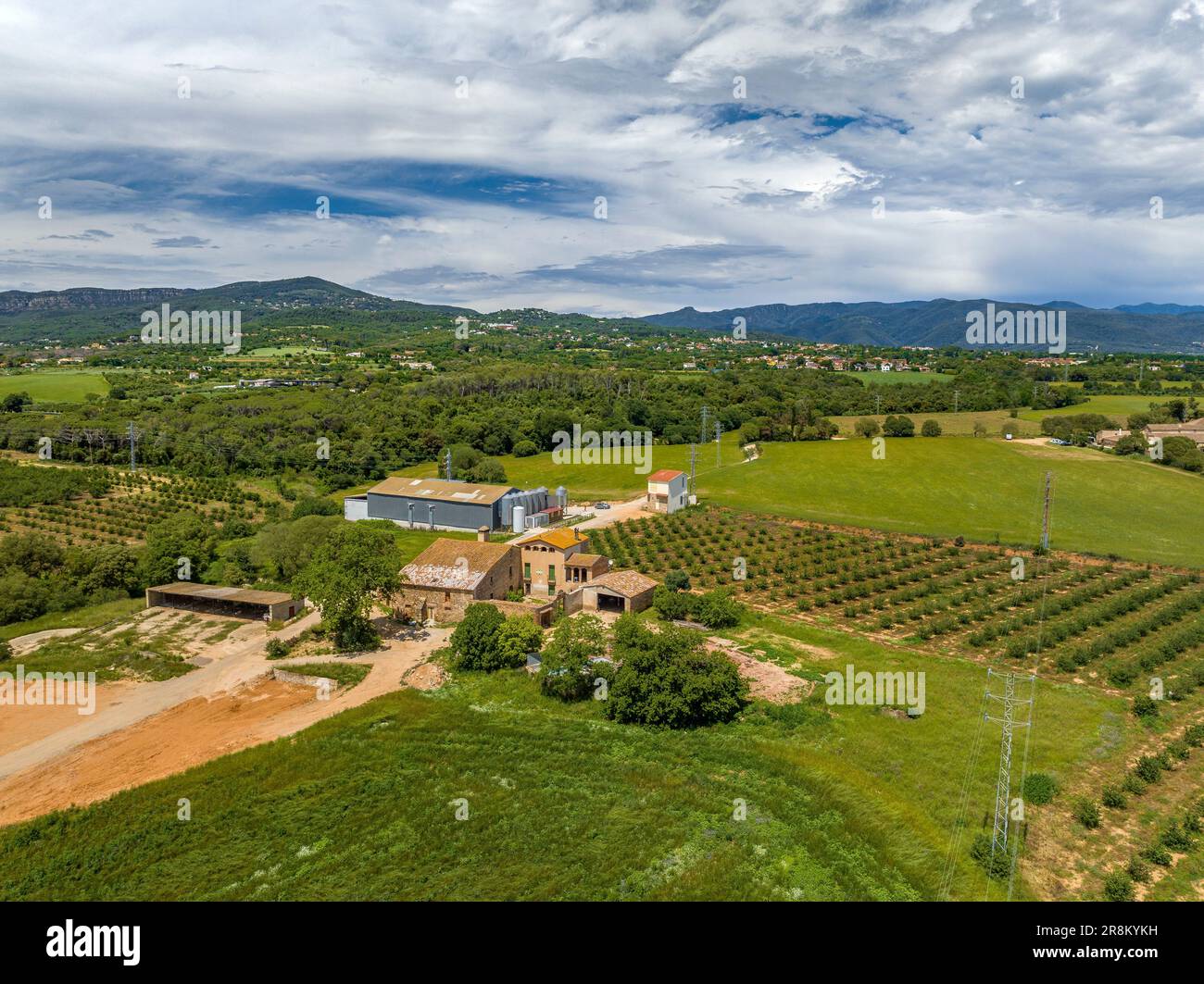 Paysage de verger hi-res stock photography and images - Alamy