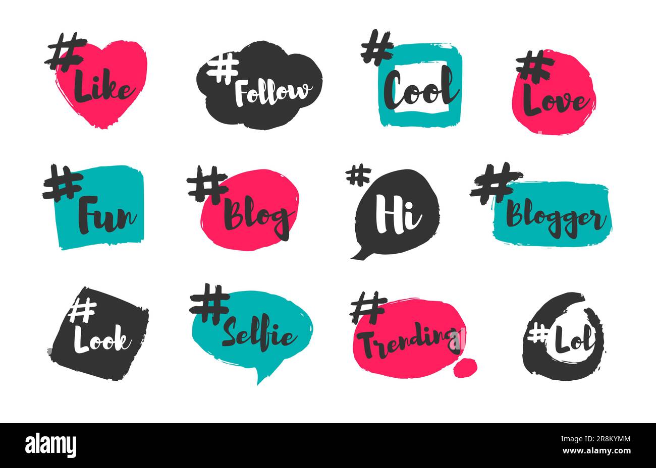 Look conversation logo Stock Vector Images - Alamy