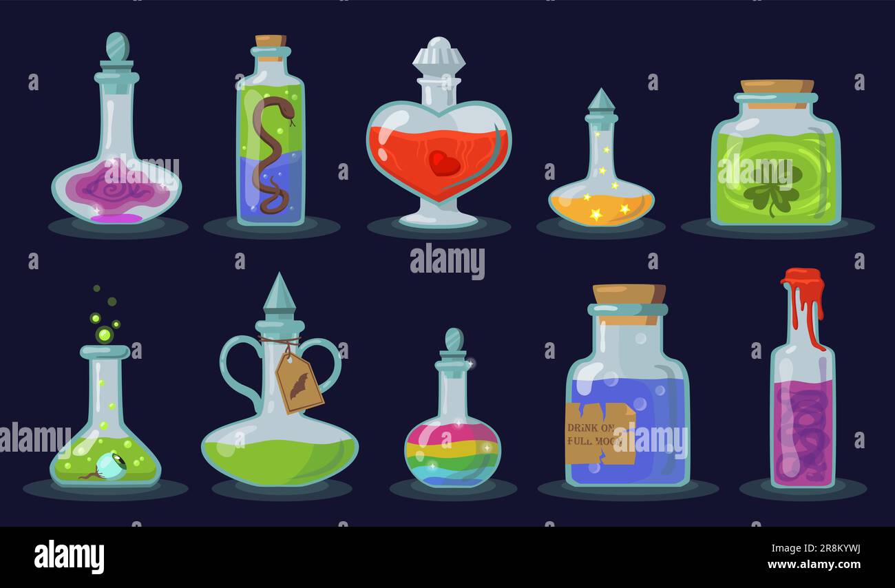 Old medicine bottles Stock Vector Images - Alamy