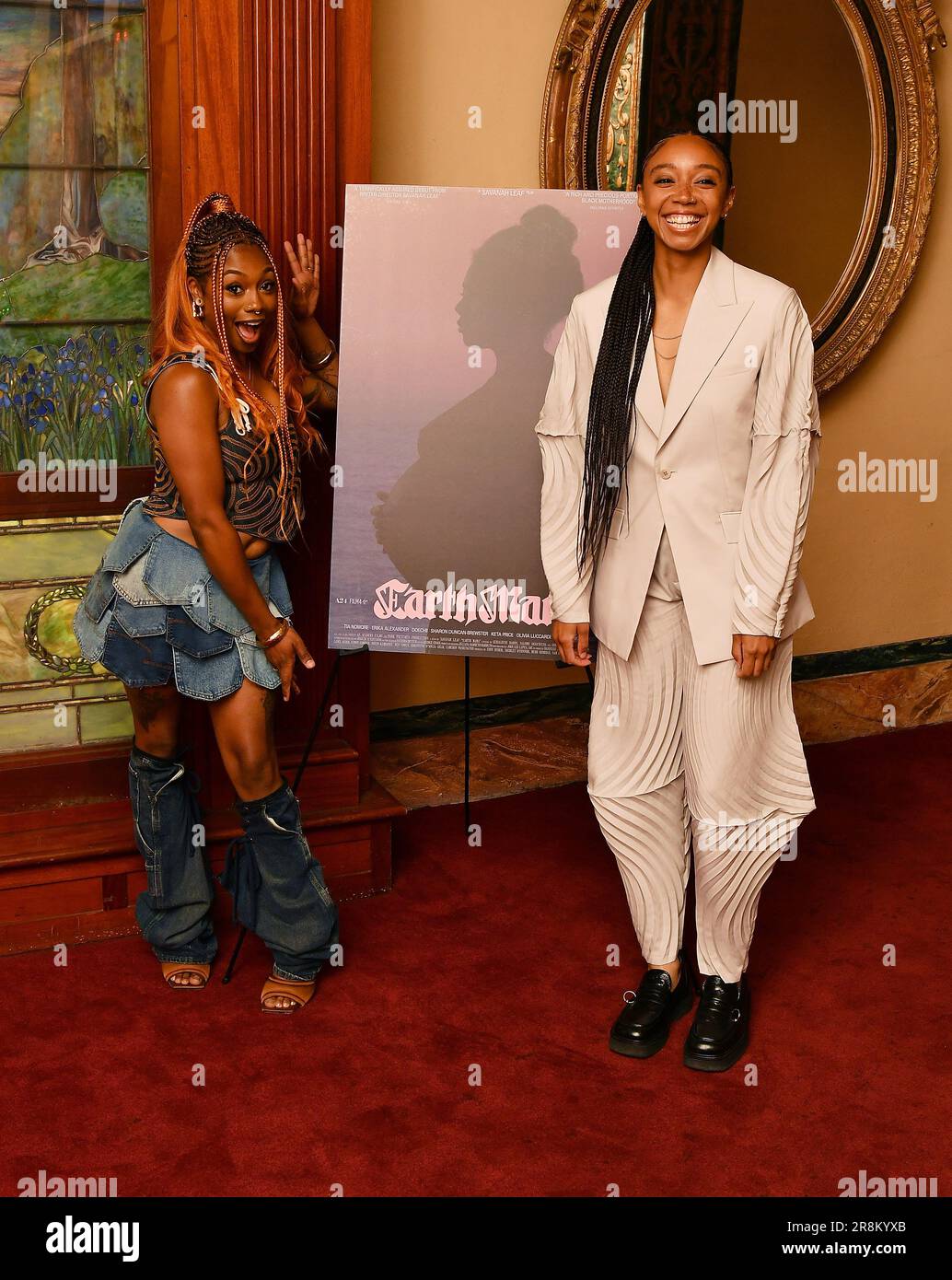 Oakland, USA. 21st June, 2023. Writer/Director Savanah Leaf and Actor ...