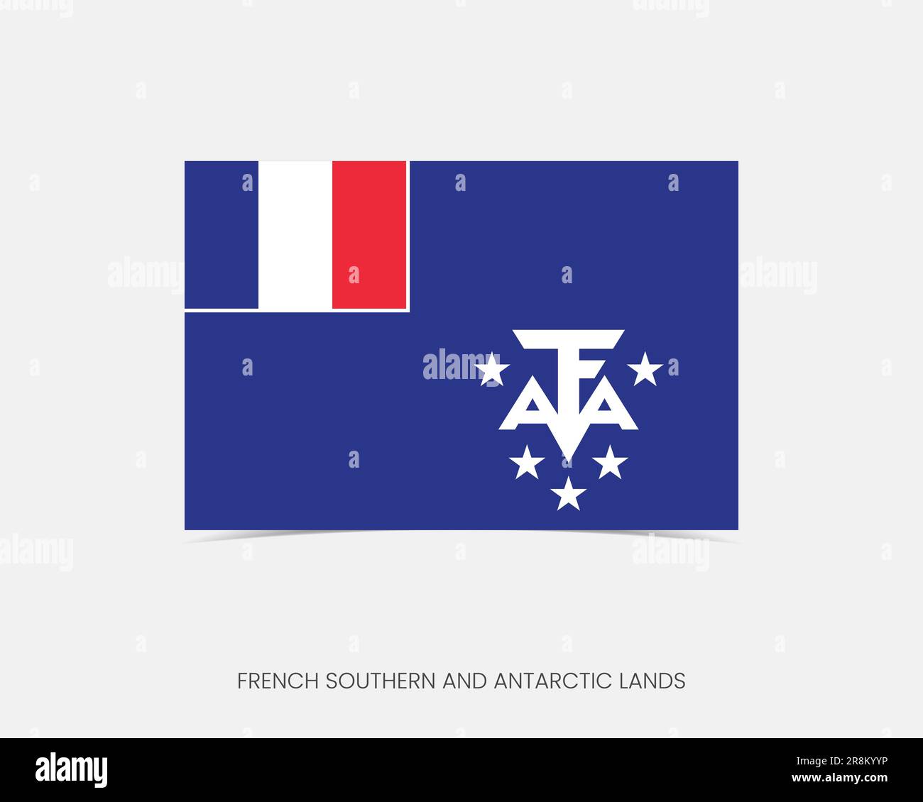French Southern Territories Flag Icon