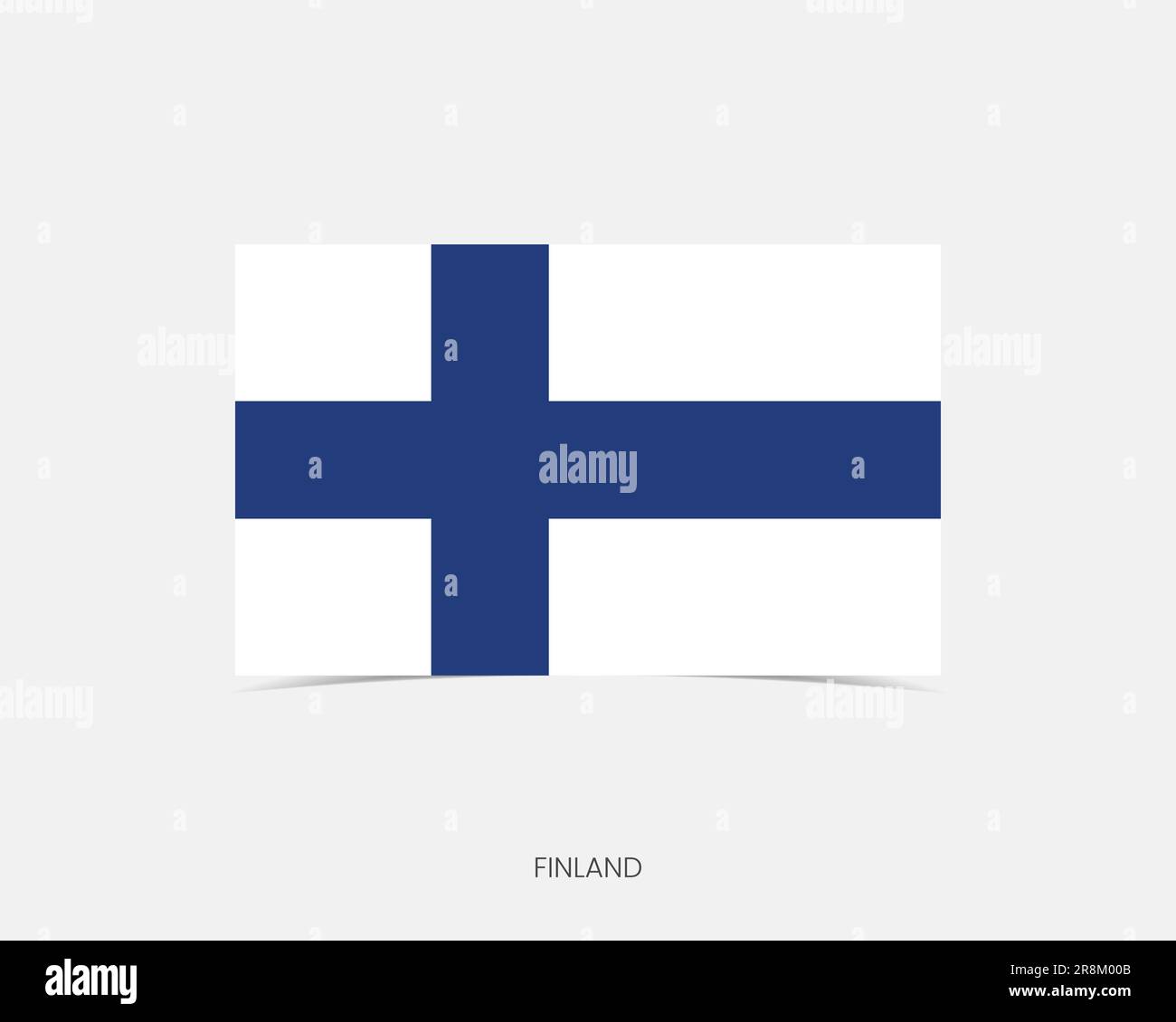 Finland flag button map Stock Vector Images - Alamy