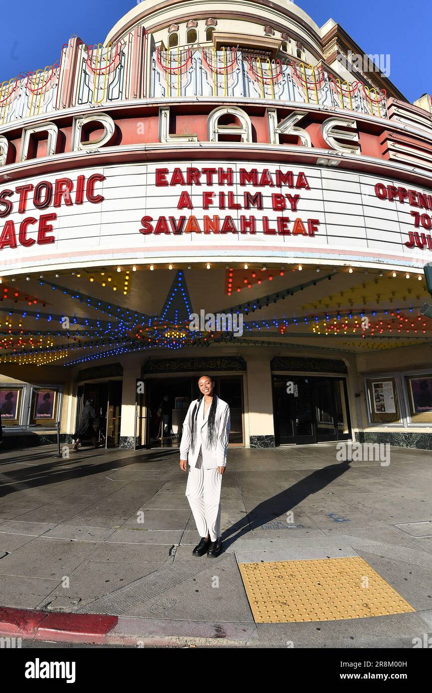 Oakland, USA. 21st June, 2023. Writer/Director Savanah Leaf attends A24 ...