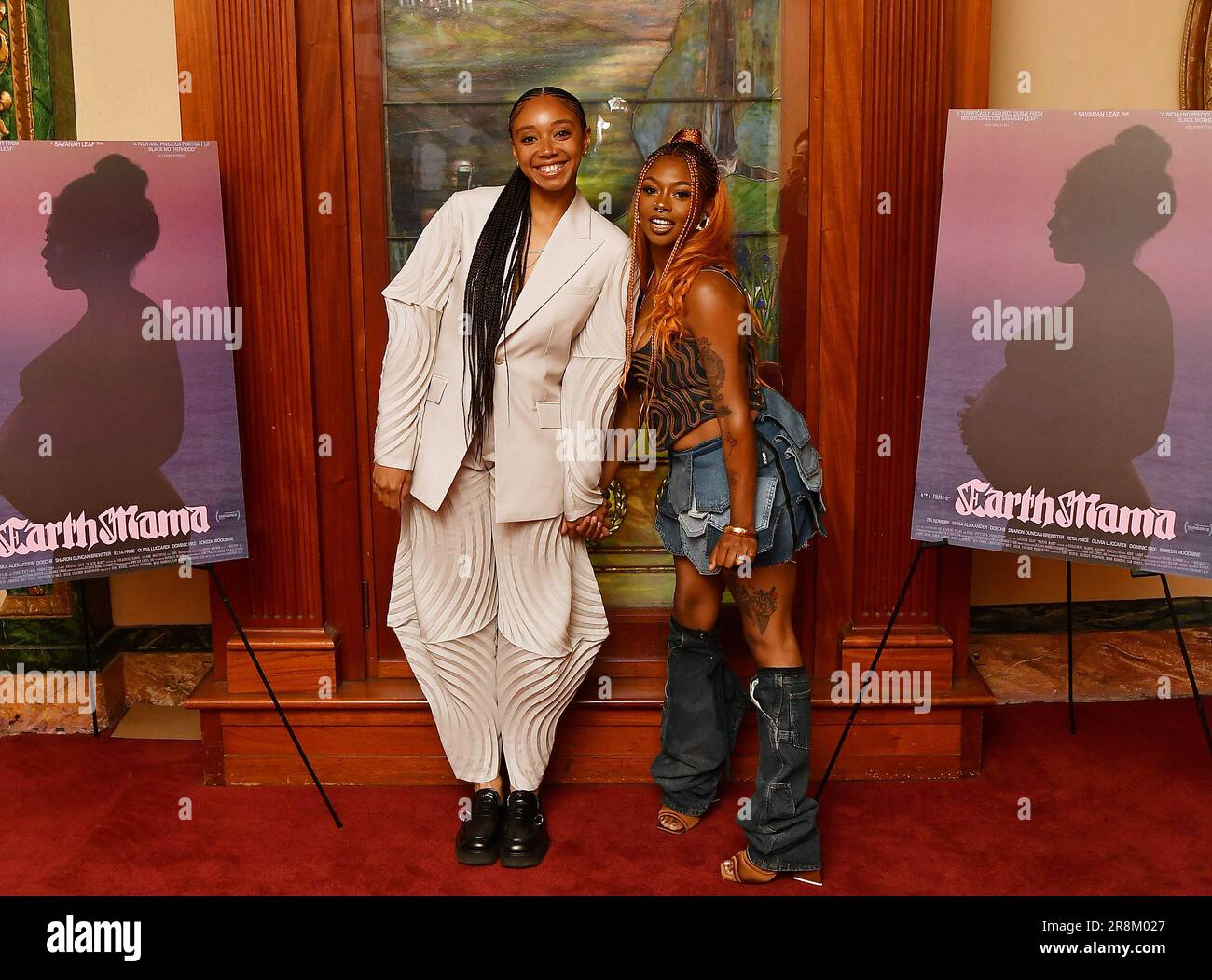 Oakland, USA. 21st June, 2023. Writer/Director Savanah Leaf and Actor ...