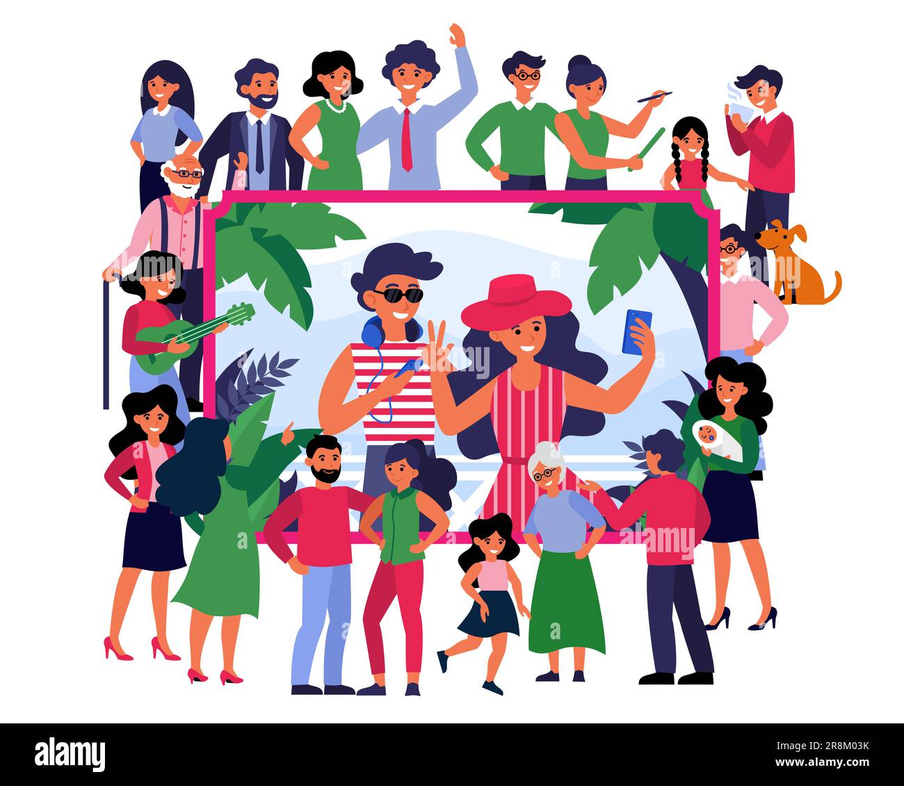 Business conference poster template Cut Out Stock Images & Pictures - Alamy
