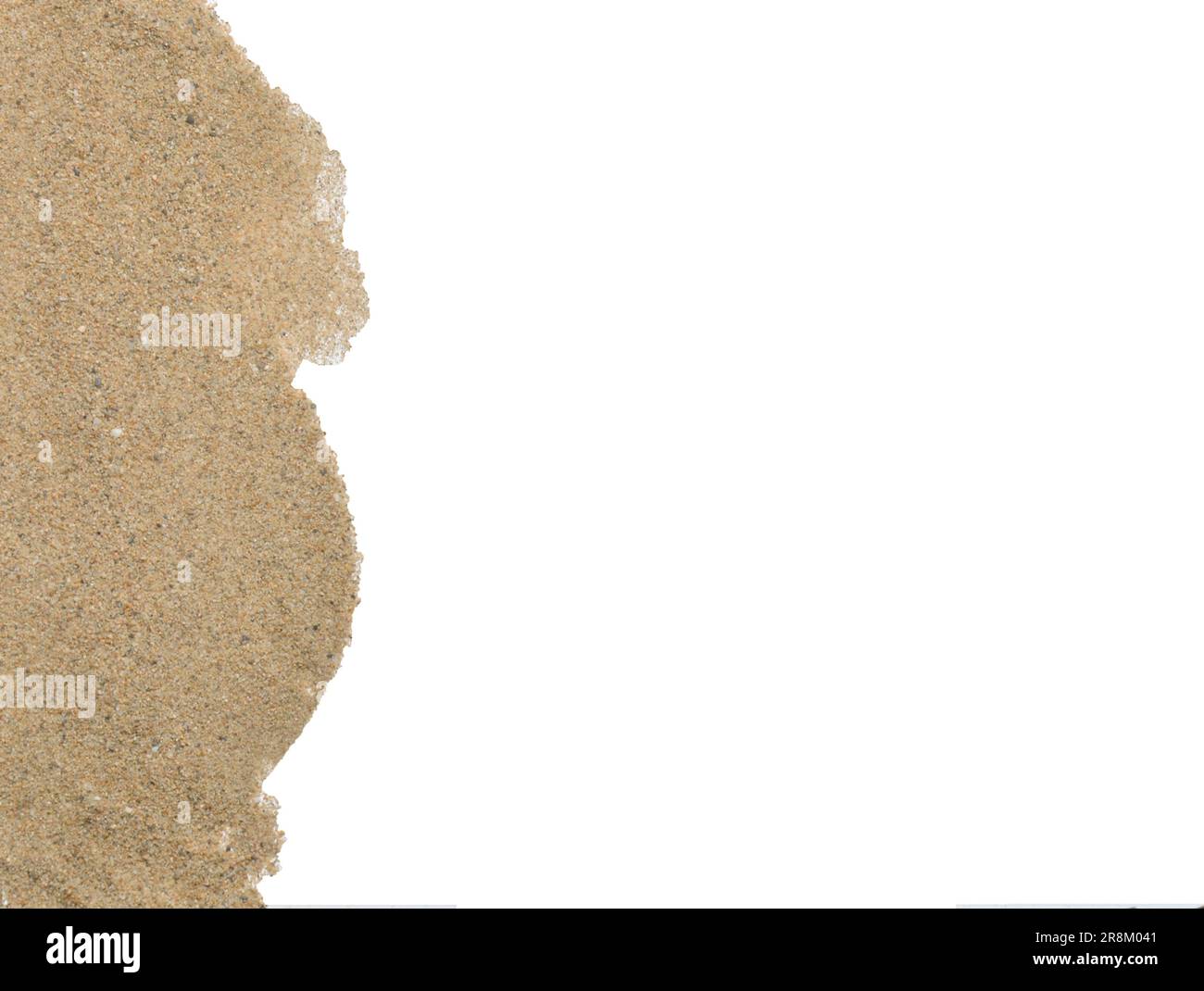 Sand frame surrounding a large white copy space. Designed for designers ...