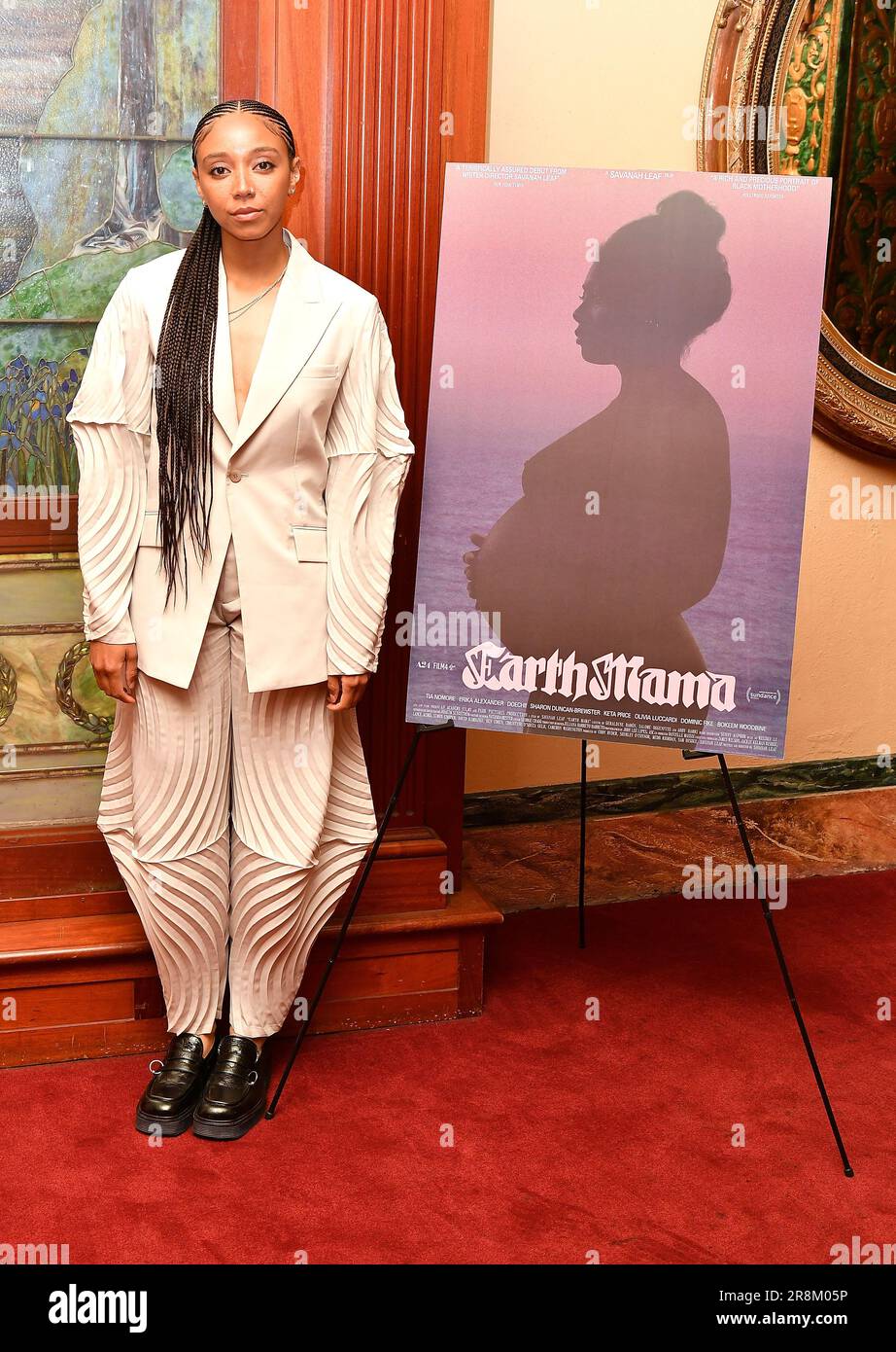 Oakland, USA. 21st June, 2023. Writer/Director Savanah Leaf attends A24 ...