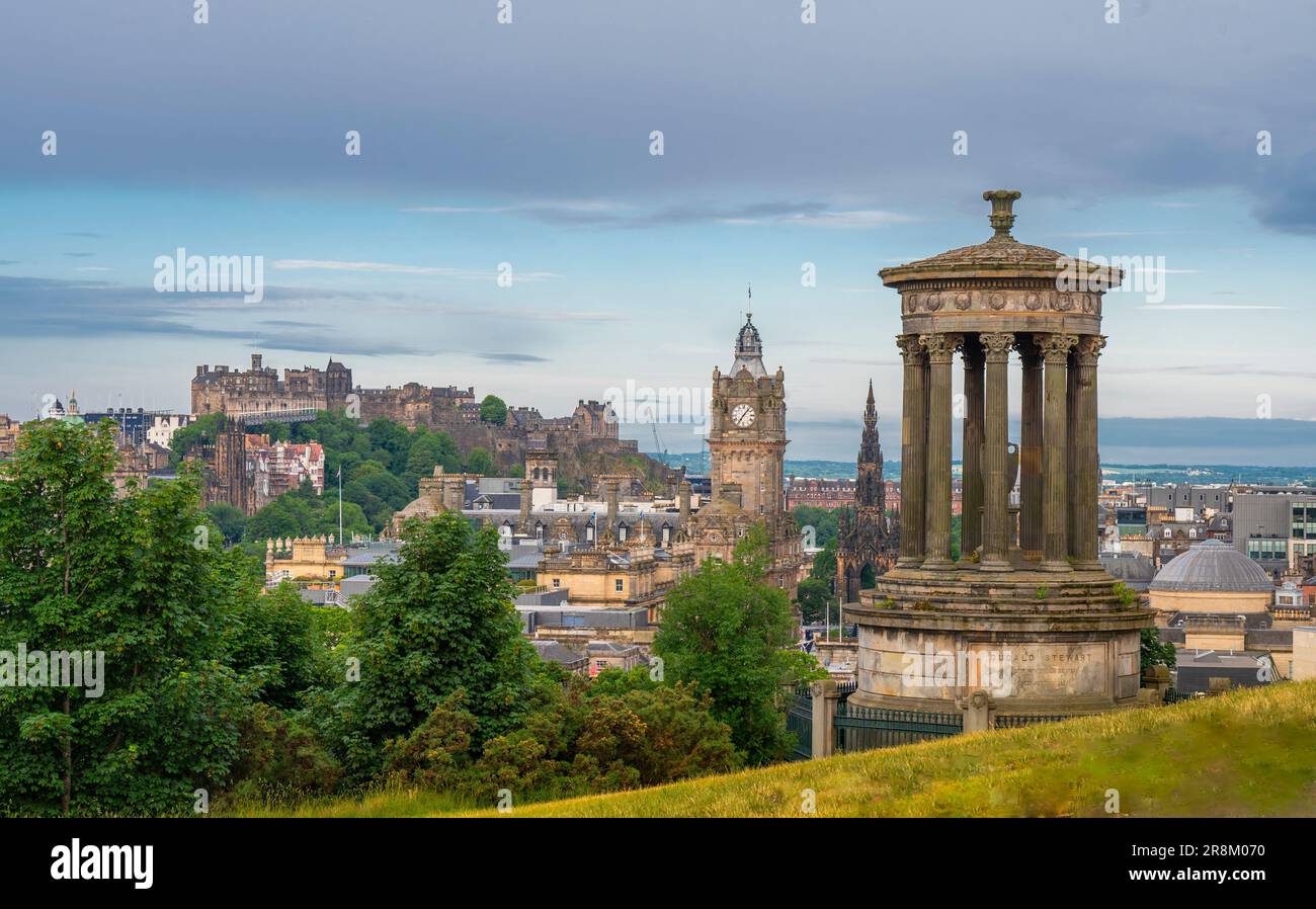 Edinburgh, UK. 22nd June, 2023. Edinburgh, Scotland, UK. A view from ...
