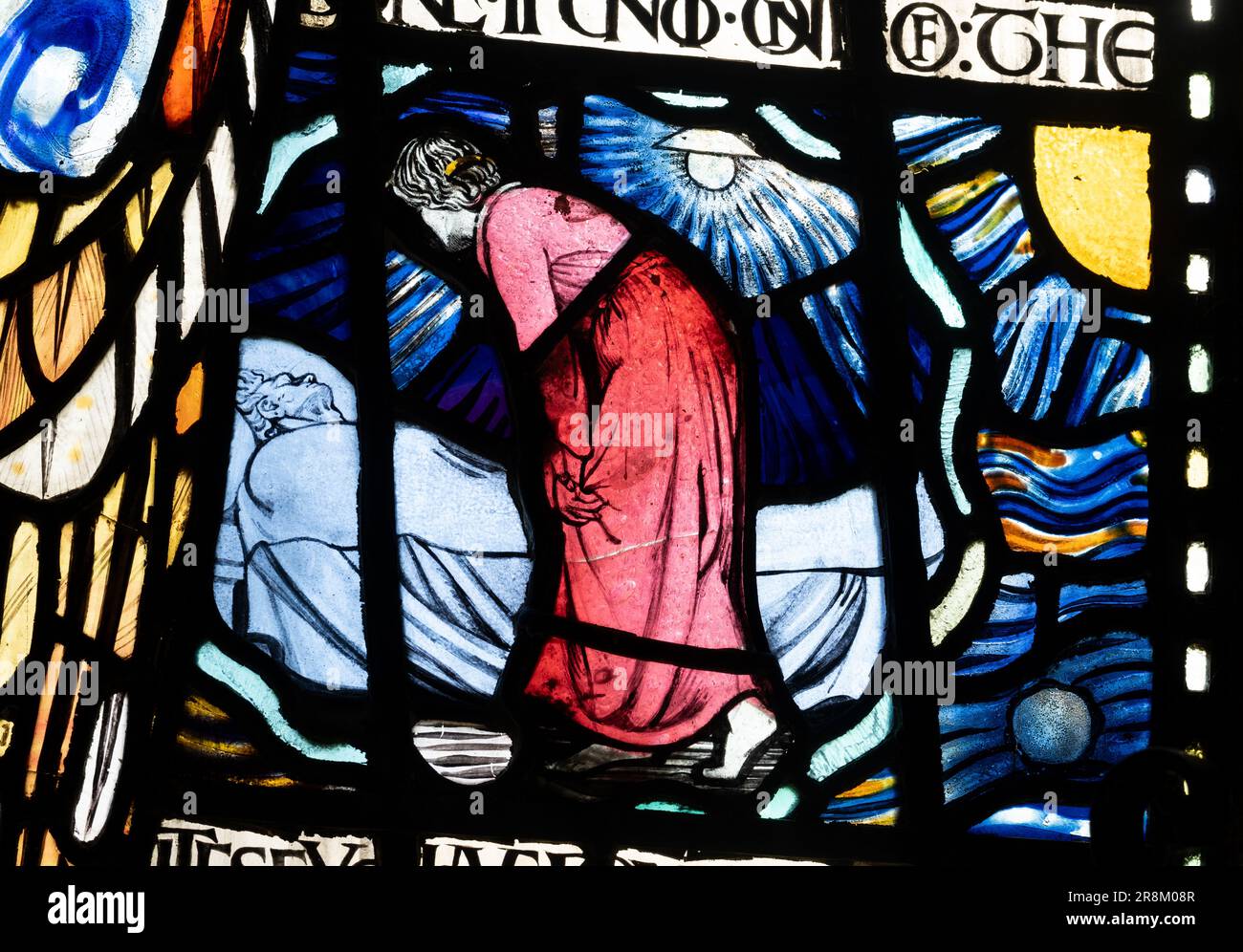 Acts of mercy stained glass, St. Giles Church, Packwood, Warwickshire ...