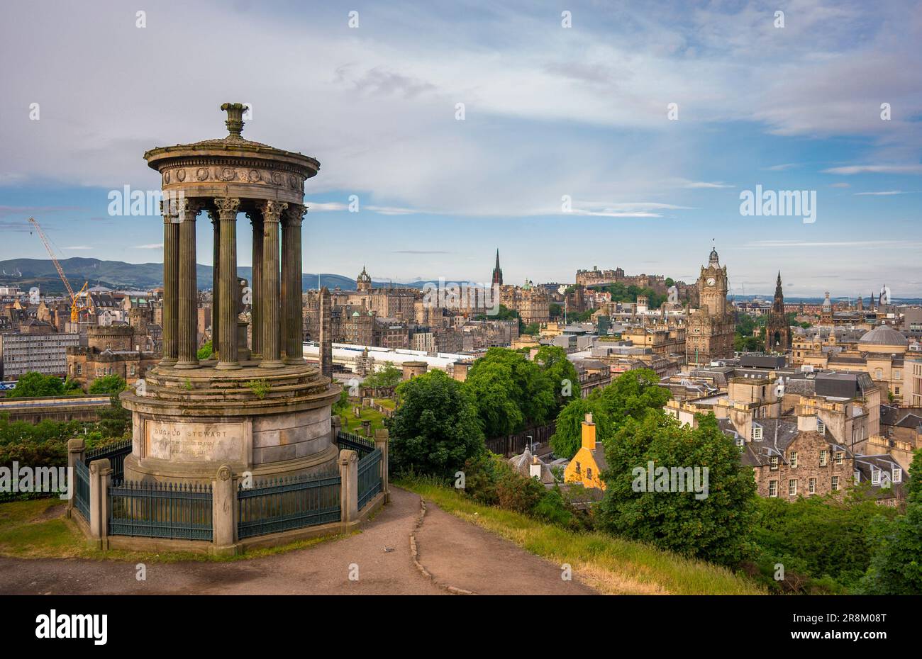 Edinburgh, UK. 22nd June, 2023. Edinburgh, Scotland, UK. A view from ...