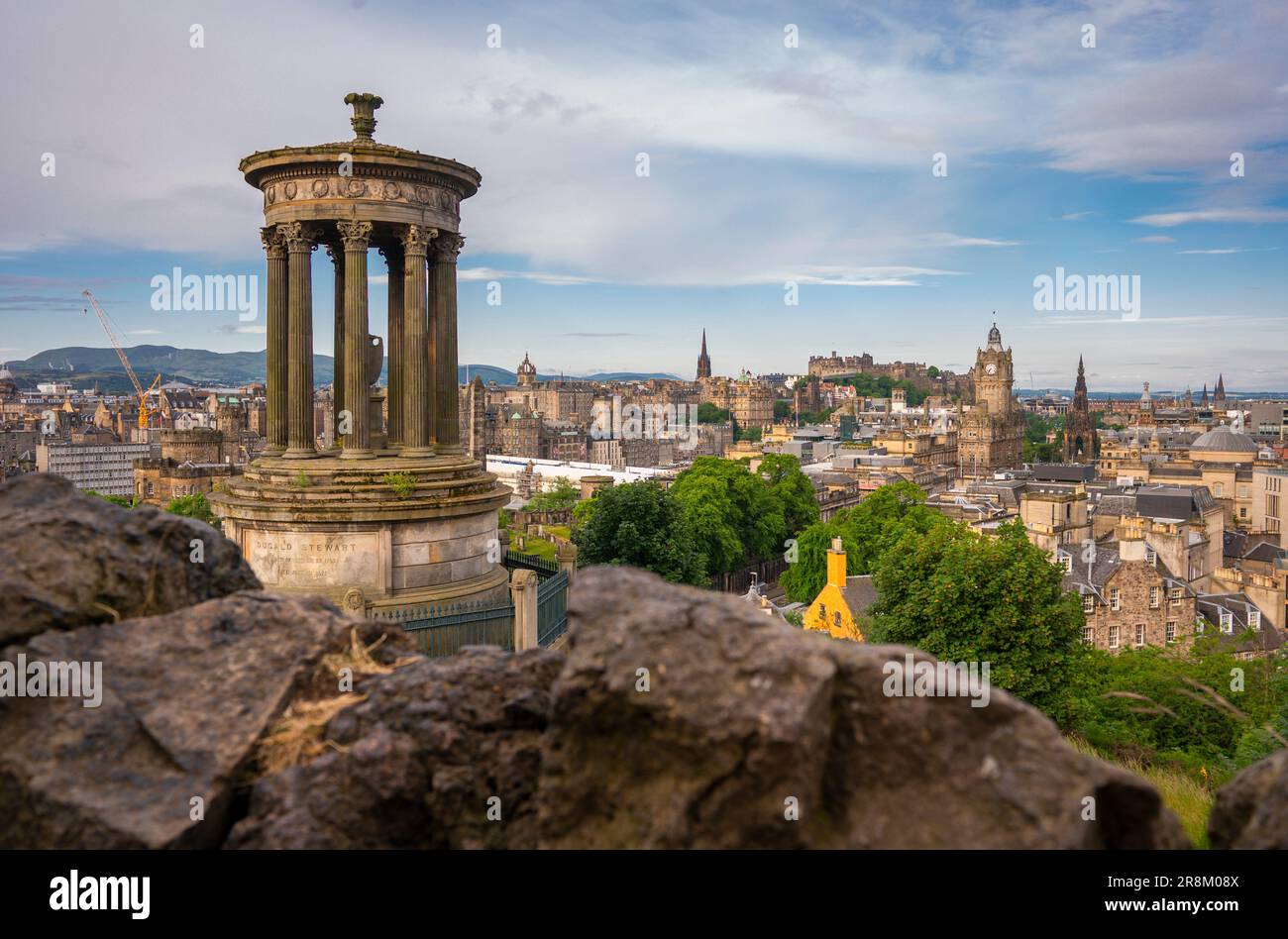 Edinburgh, UK. 22nd June, 2023. Edinburgh, Scotland, UK. A view from ...