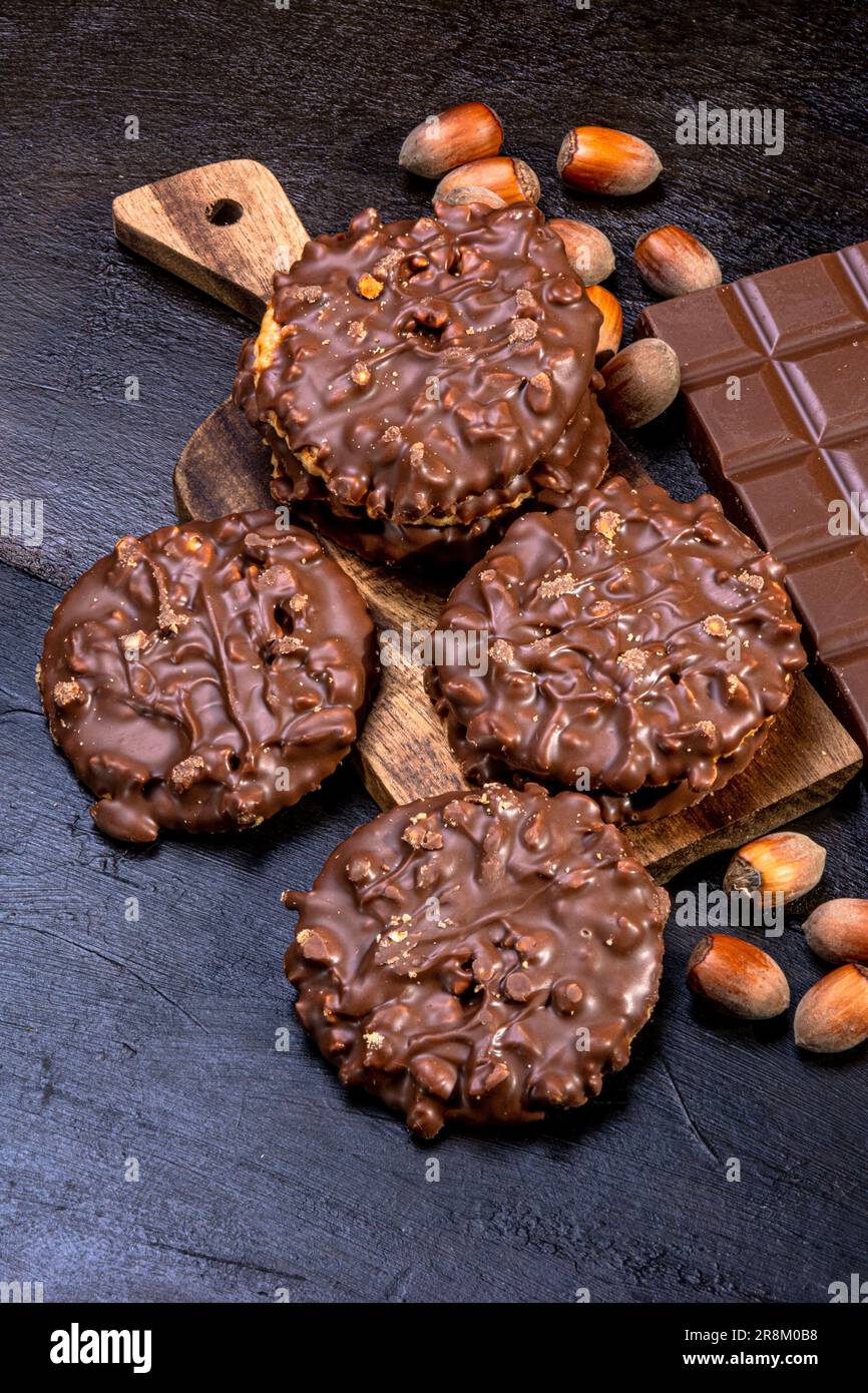 Luxury chocolate coated hi-res stock photography and images - Alamy