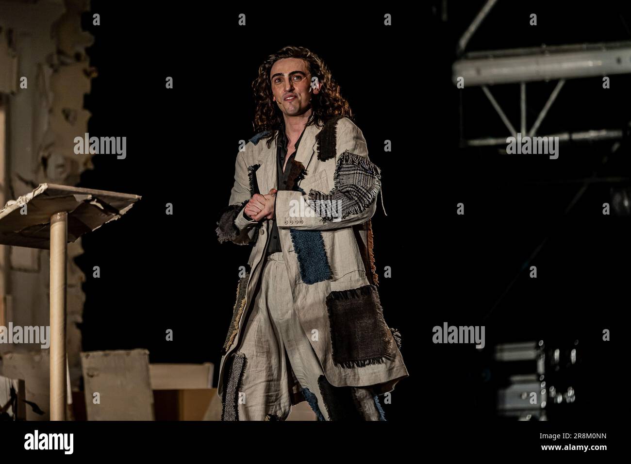 Milan, Italy. 21st June, 2023. Michele Bravi during the concert at the ...