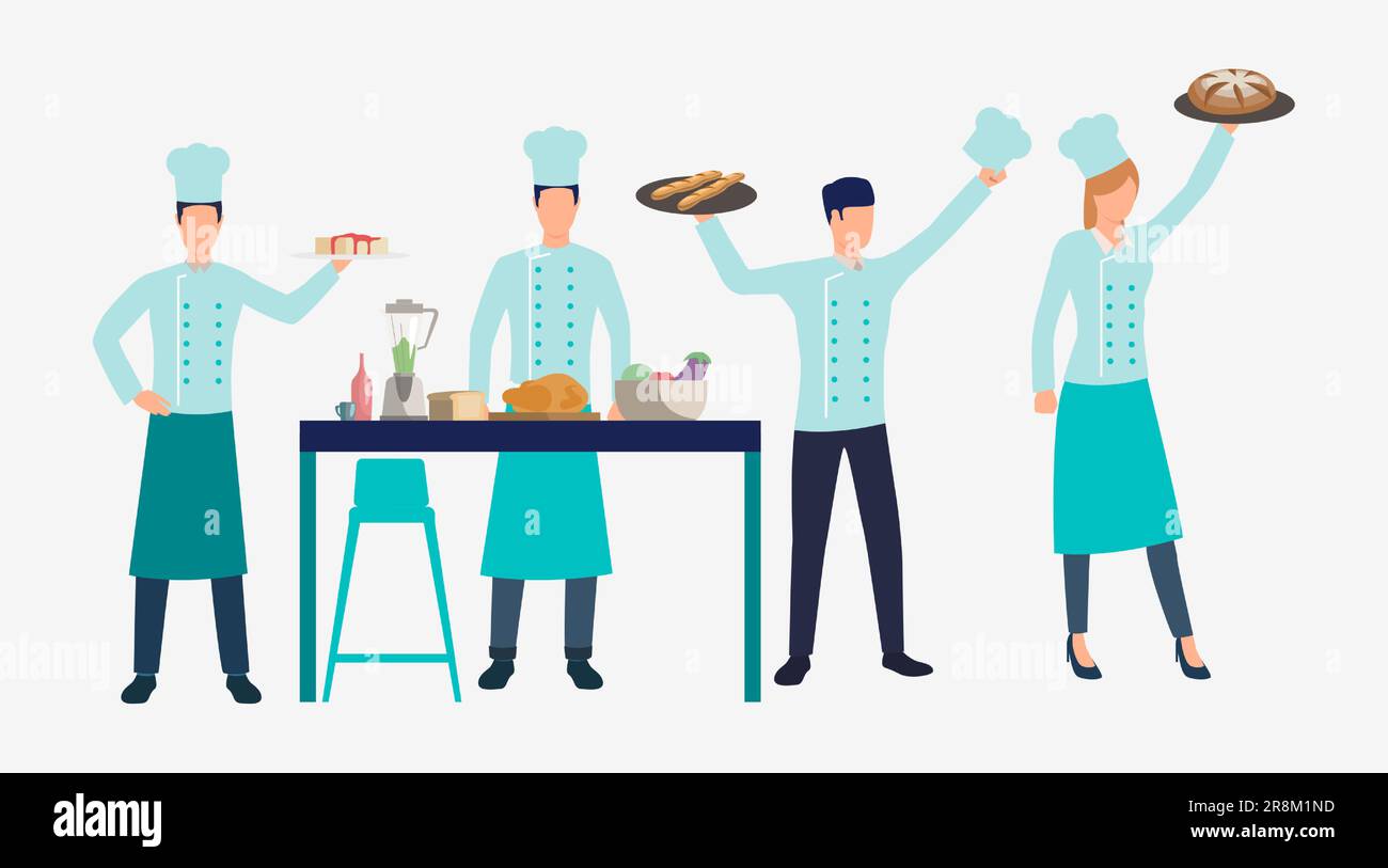 Man cooks kitchen Cut Out Stock Images & Pictures - Alamy