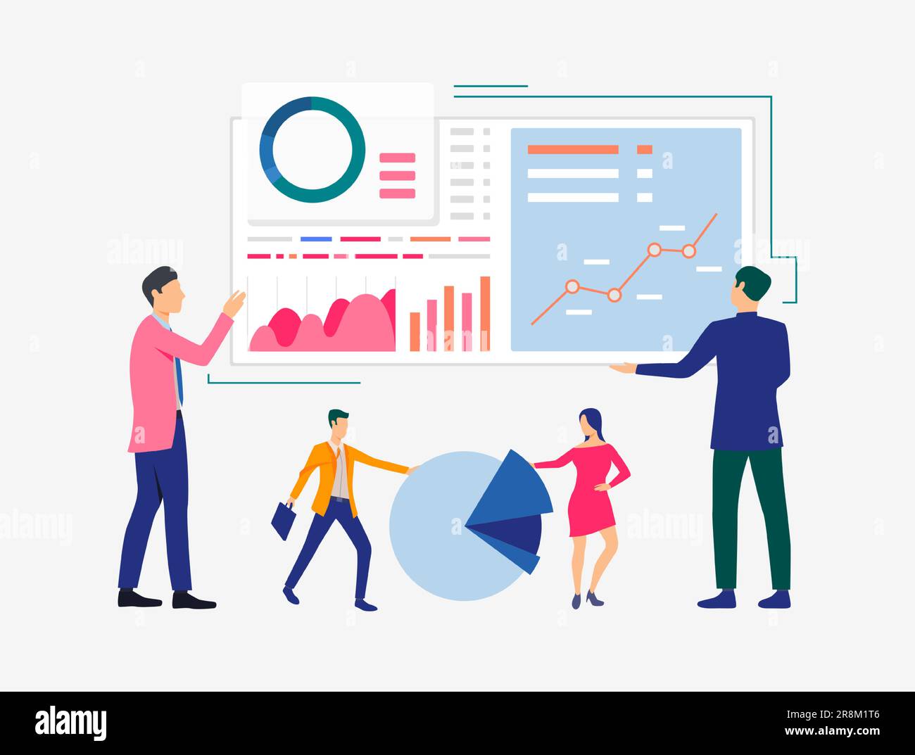 Infographic analysis illustration Stock Vector Image & Art - Alamy