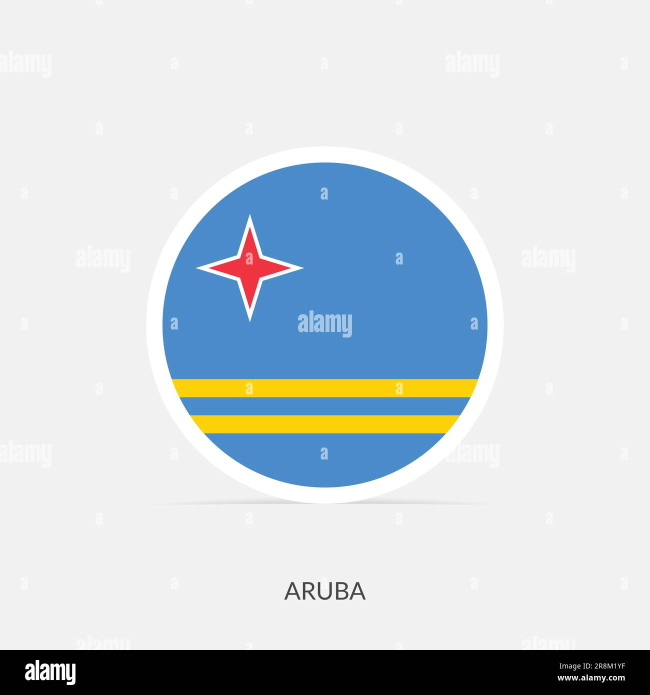 Aruba map Stock Vector Images - Alamy