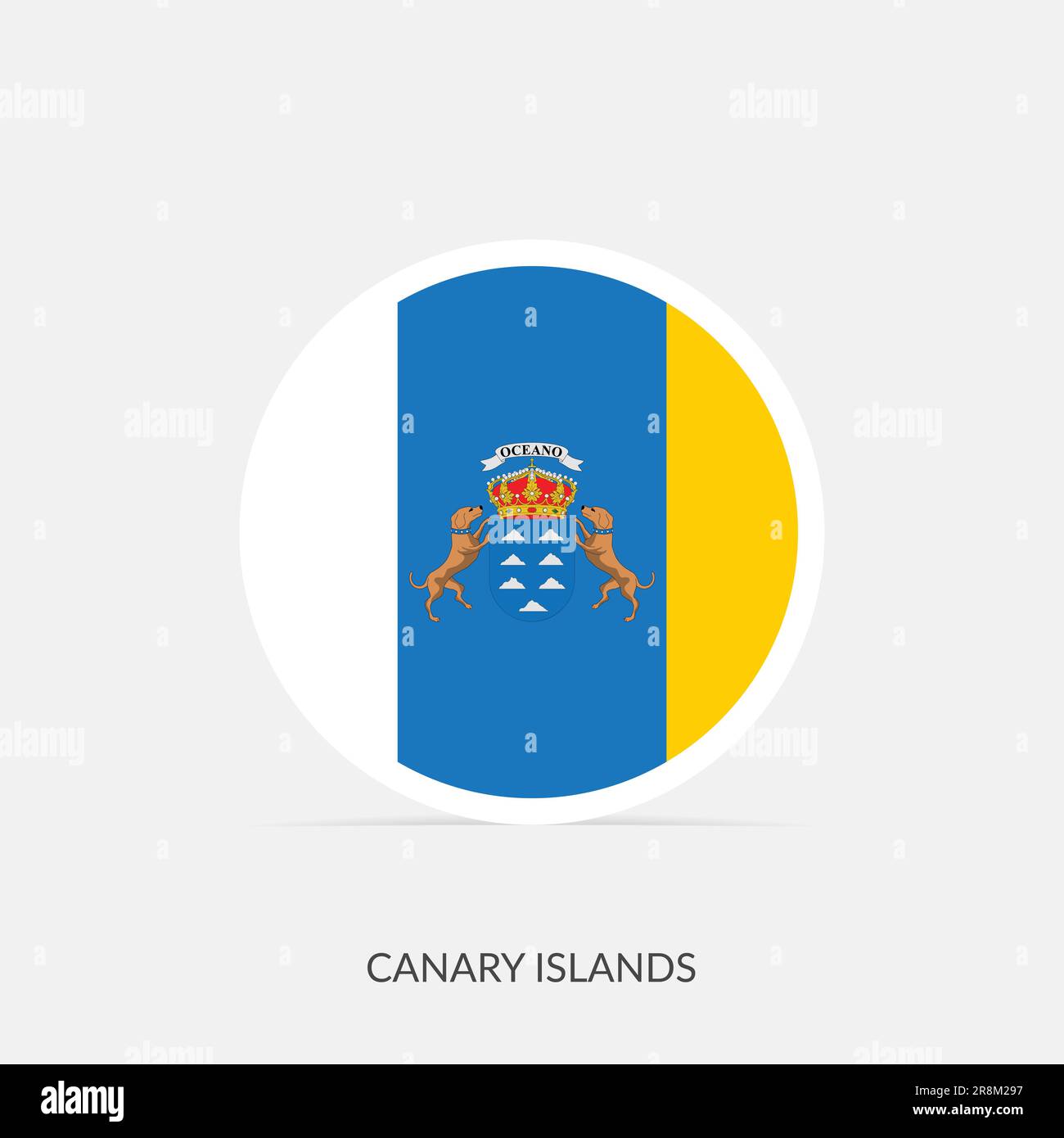 Canary islands map Stock Vector Images - Alamy