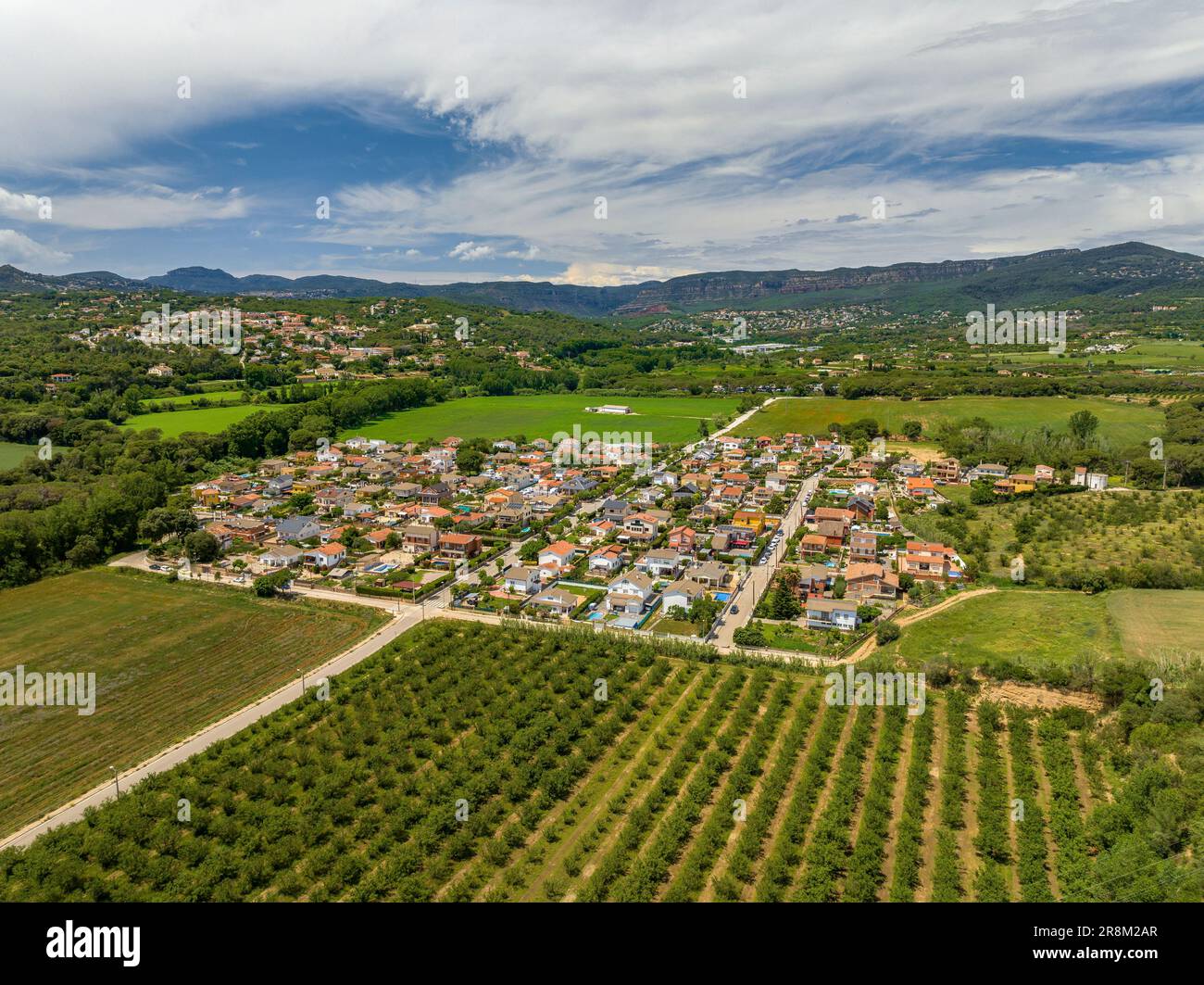 Paysage de verger hi-res stock photography and images - Alamy