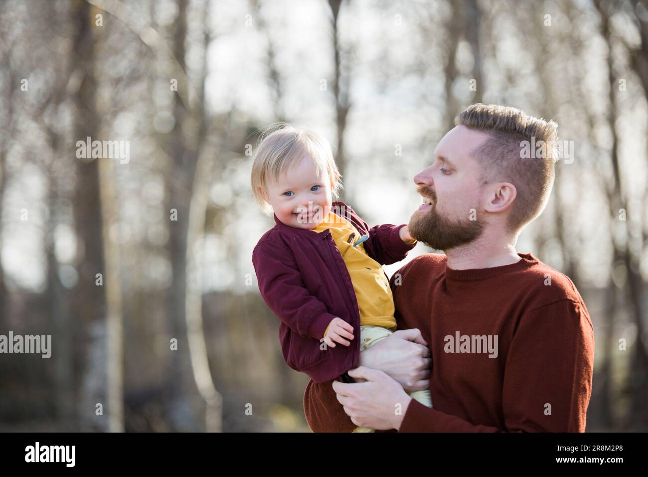 Children outdoor down syndrome hi-res stock photography and images - Alamy