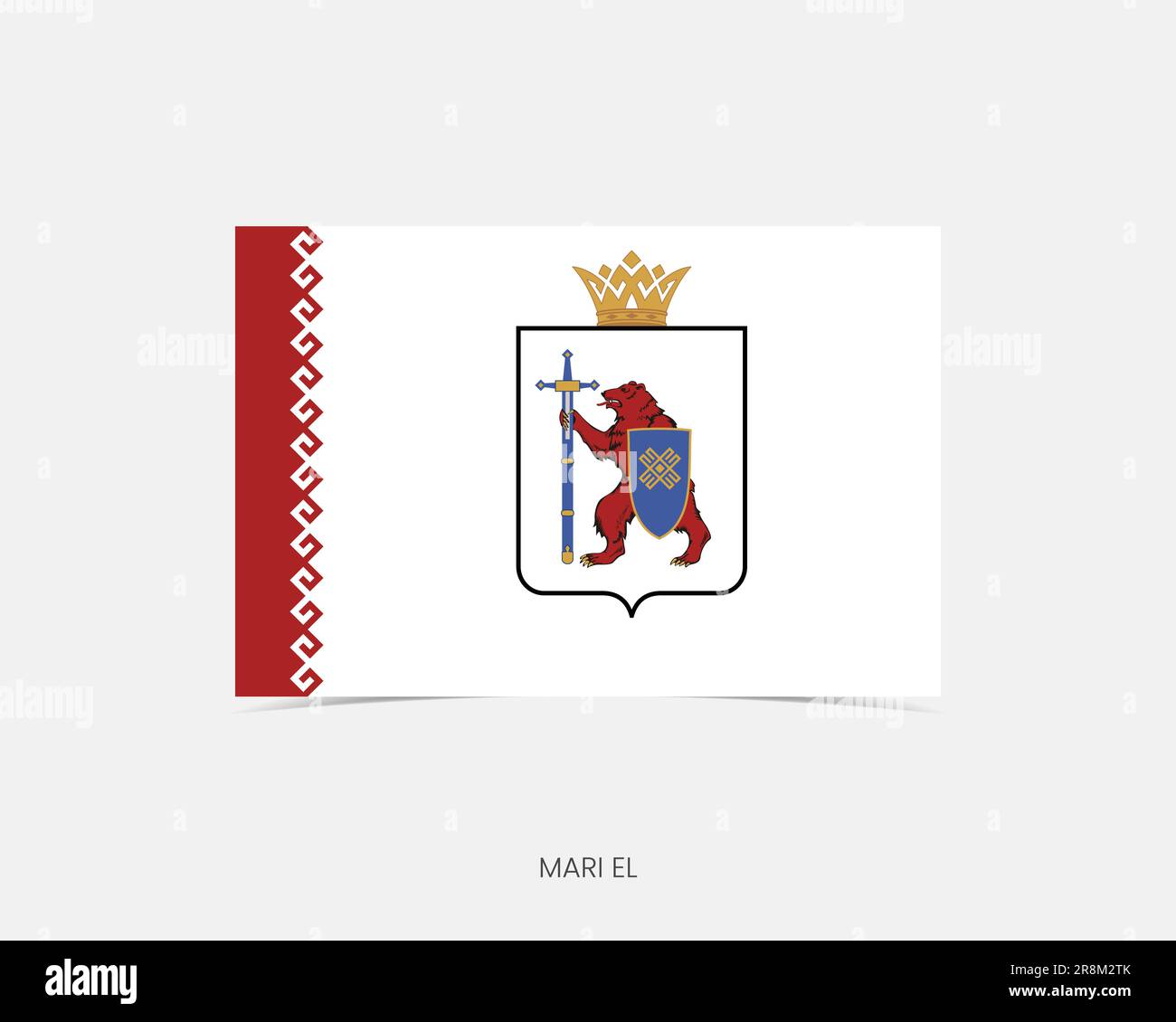 Mari el republic flag hi-res stock photography and images - Alamy