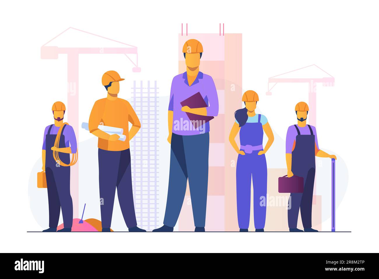 Urban construction site on Cut Out Stock Images & Pictures - Alamy