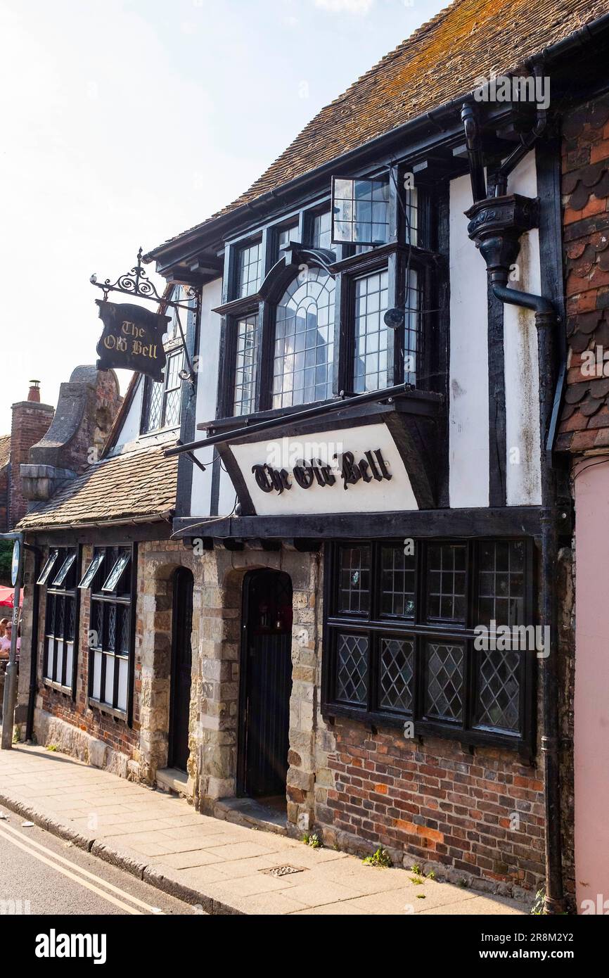 Rye East Sussex , England UK - The Old Bell pub Stock Photo - Alamy