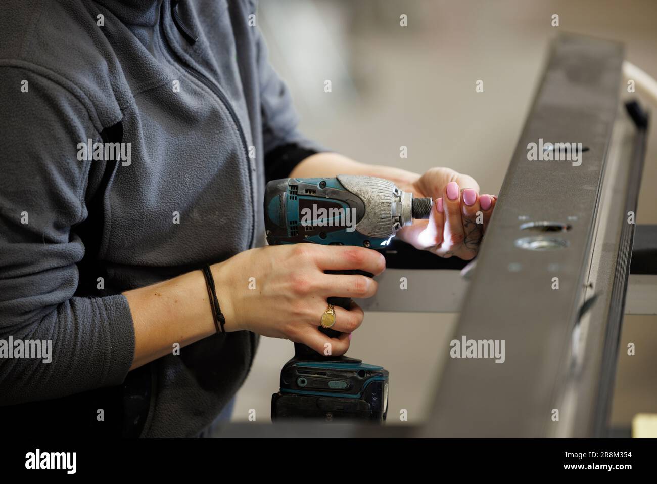 Using drilling machine hi-res stock photography and images - Alamy