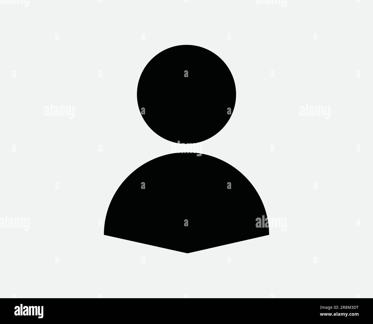 User Icon. Profile Social Account Person Man Character Member Contact ...