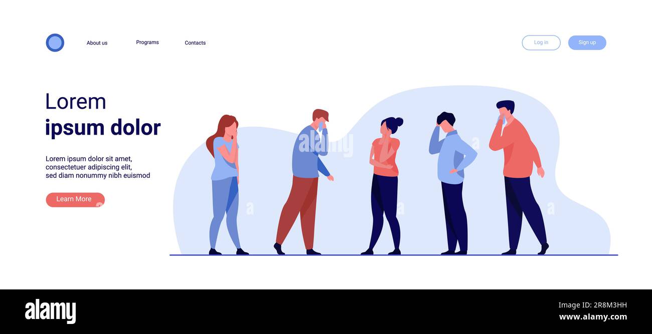 People grippe Cut Out Stock Images & Pictures - Alamy