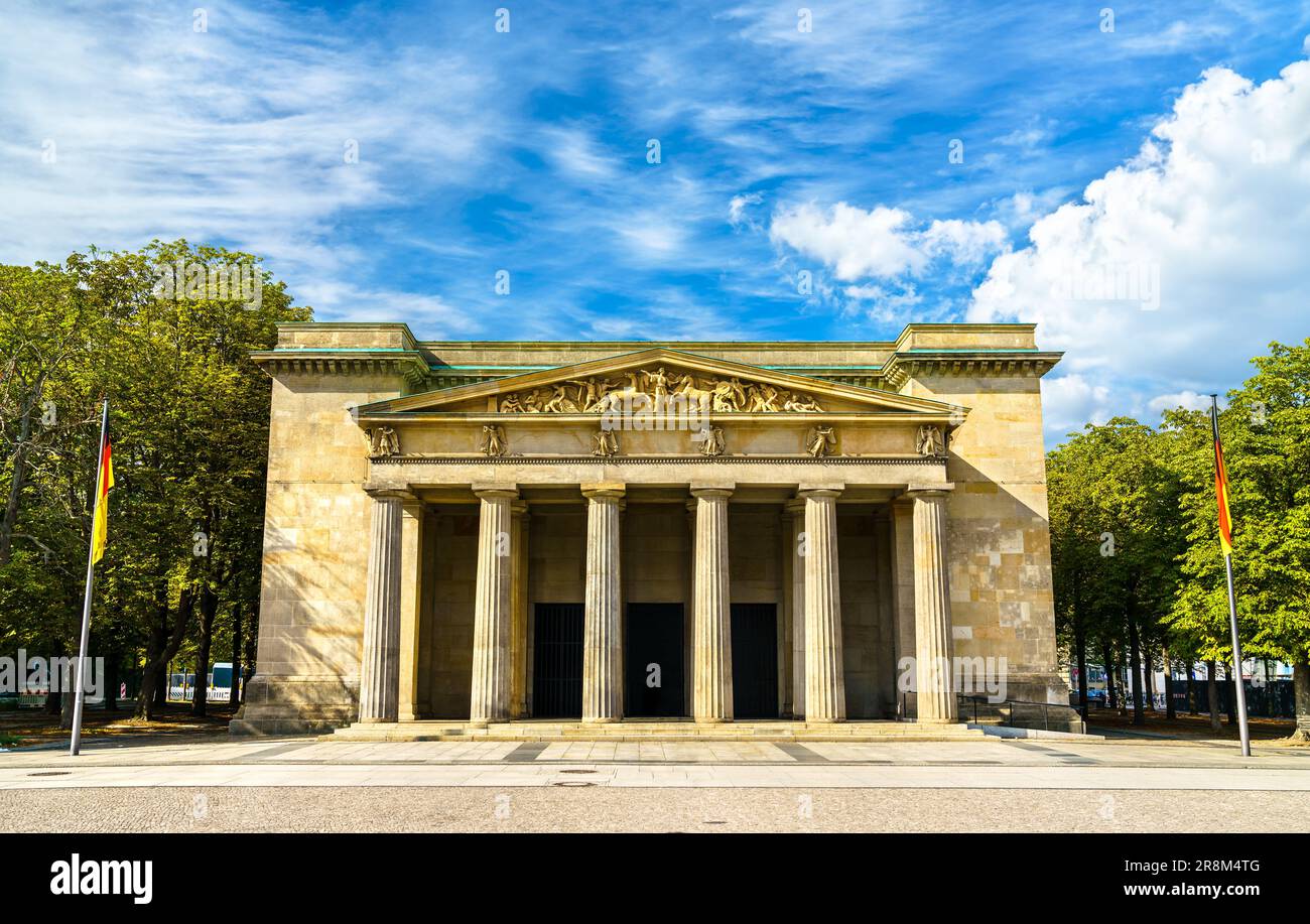 Neue Wache, a historic building on Unter den Linden in Berlin, Germany ...
