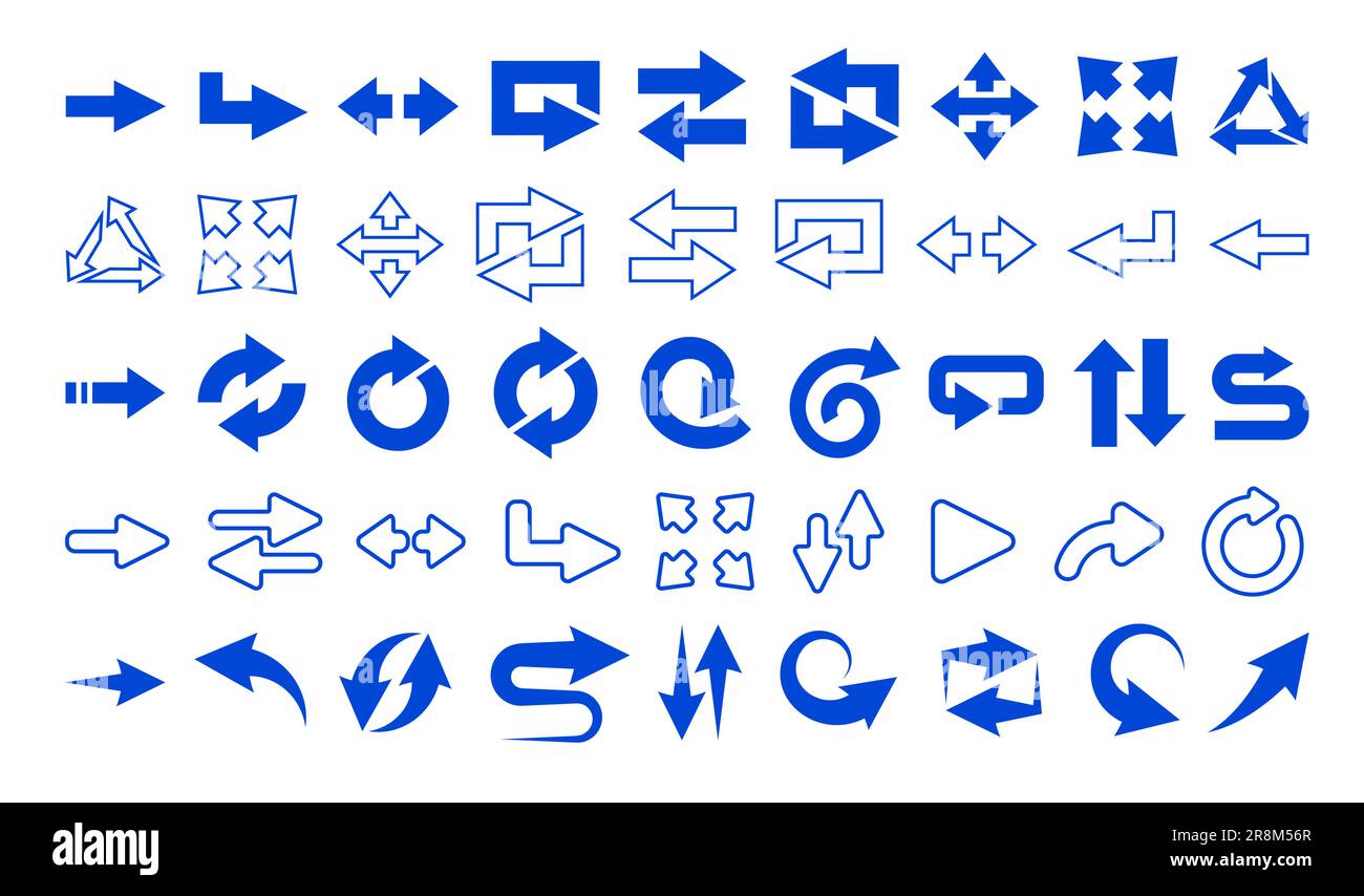 Web arrows user pointer Stock Vector Images - Alamy